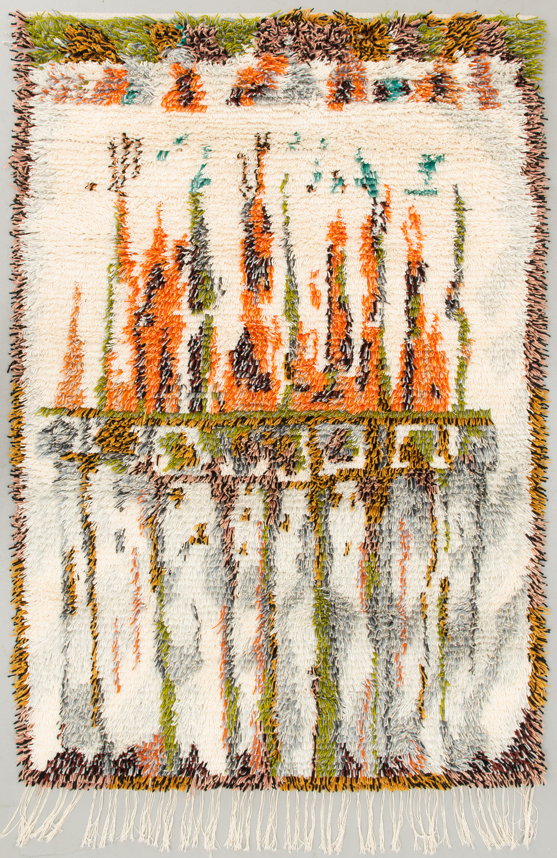 A Finnish rug. Circa 106x160 cm. - Bukowskis
