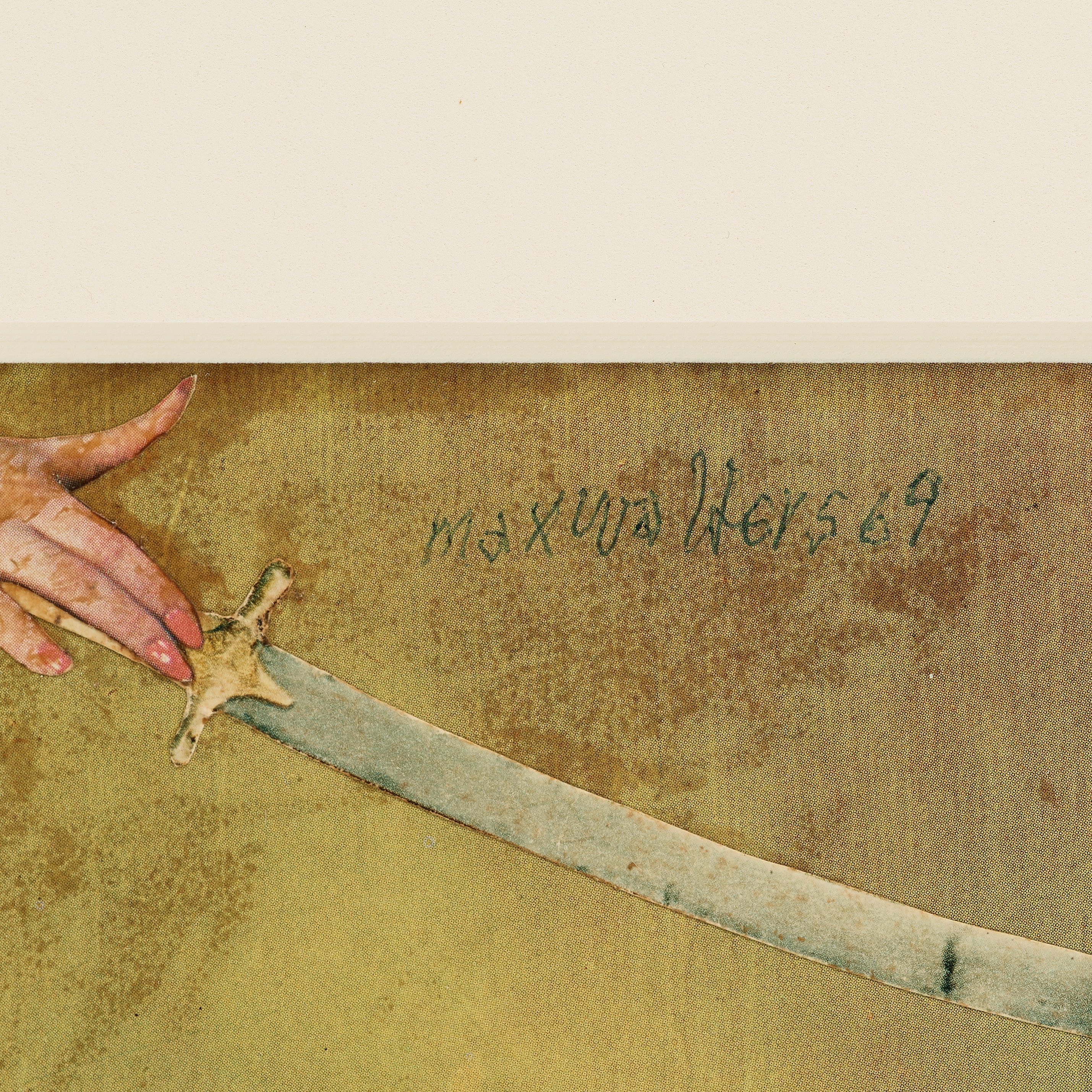 MAX WALTER SVANBERG, collage, signerad och daterad -69. - Bukowskis