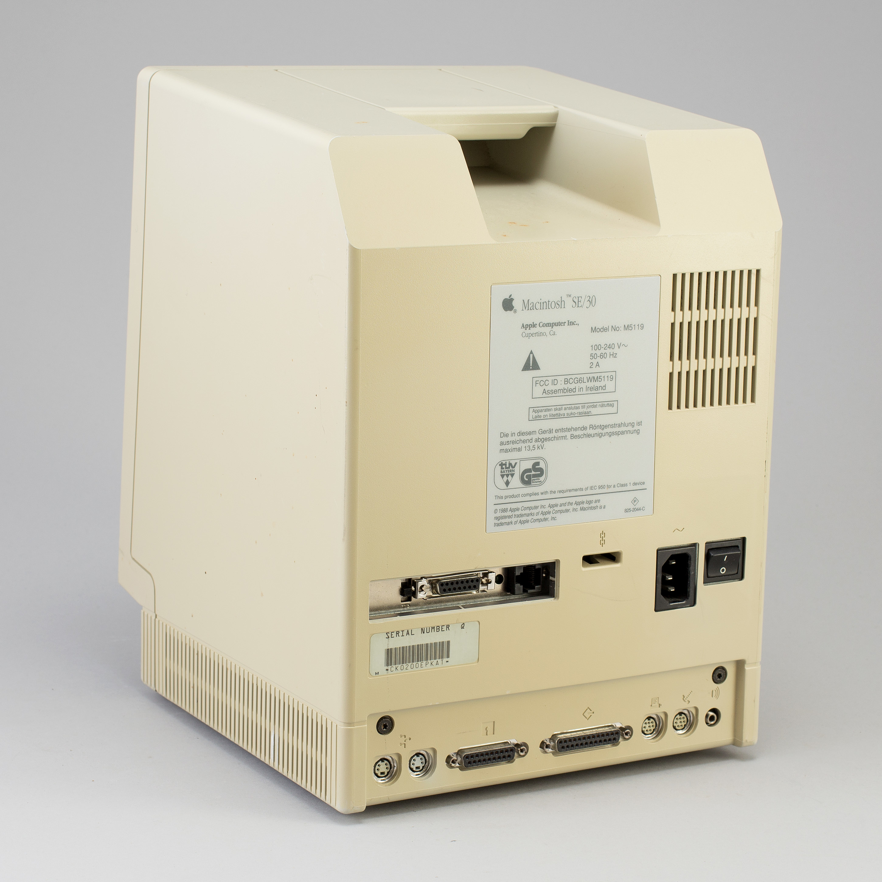 DATOR, Macintosh SE/30, Apple Computer INc. USA. 1980-tal. - Bukowskis