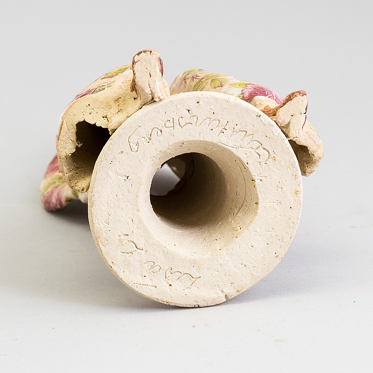 LISA LARSON, a unique stoneware figurine, Gustavsberg. Signed. - Bukowskis