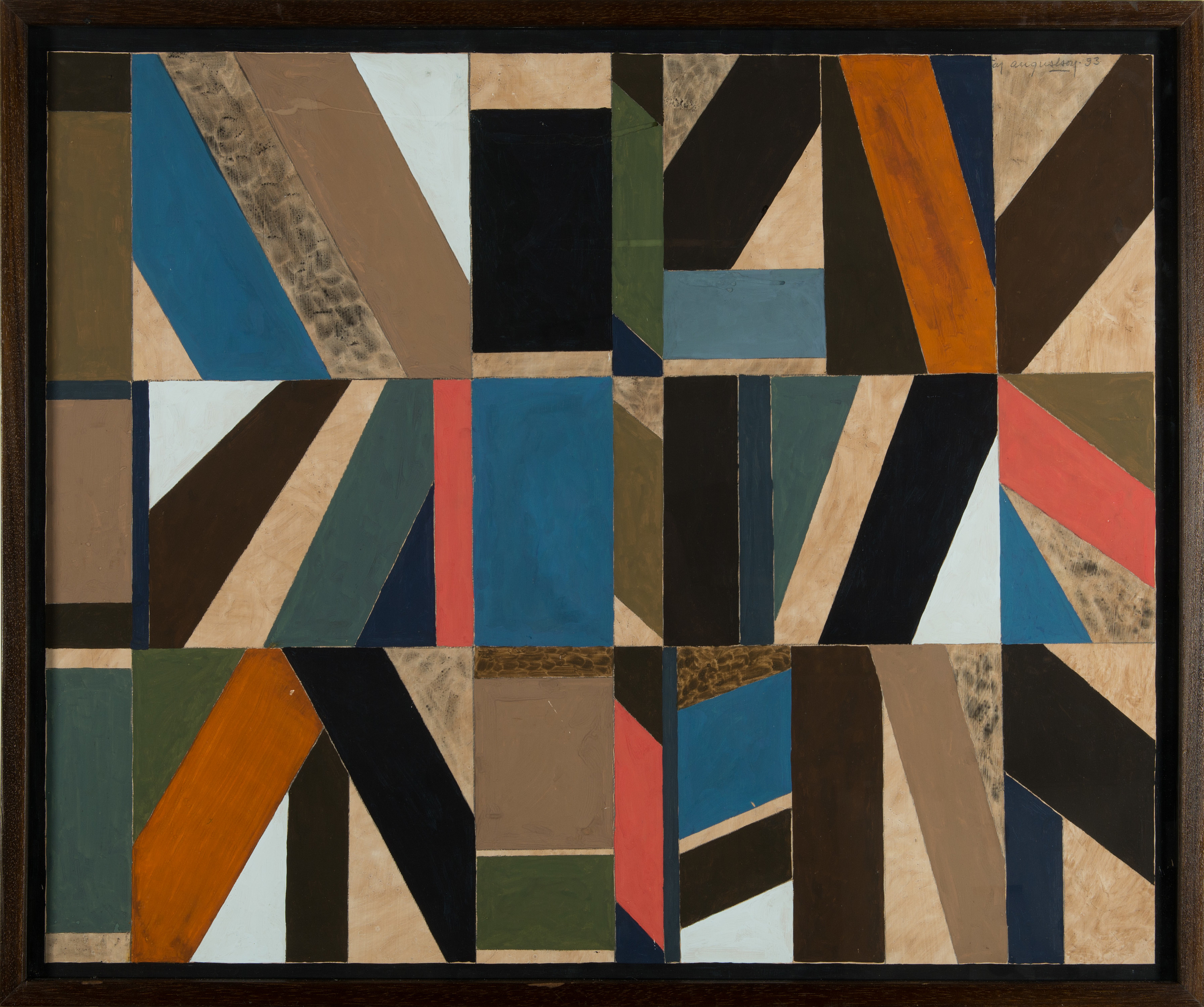 GÖRAN AUGUSTSON, gouache, signerad och daterad -93. - Bukowskis