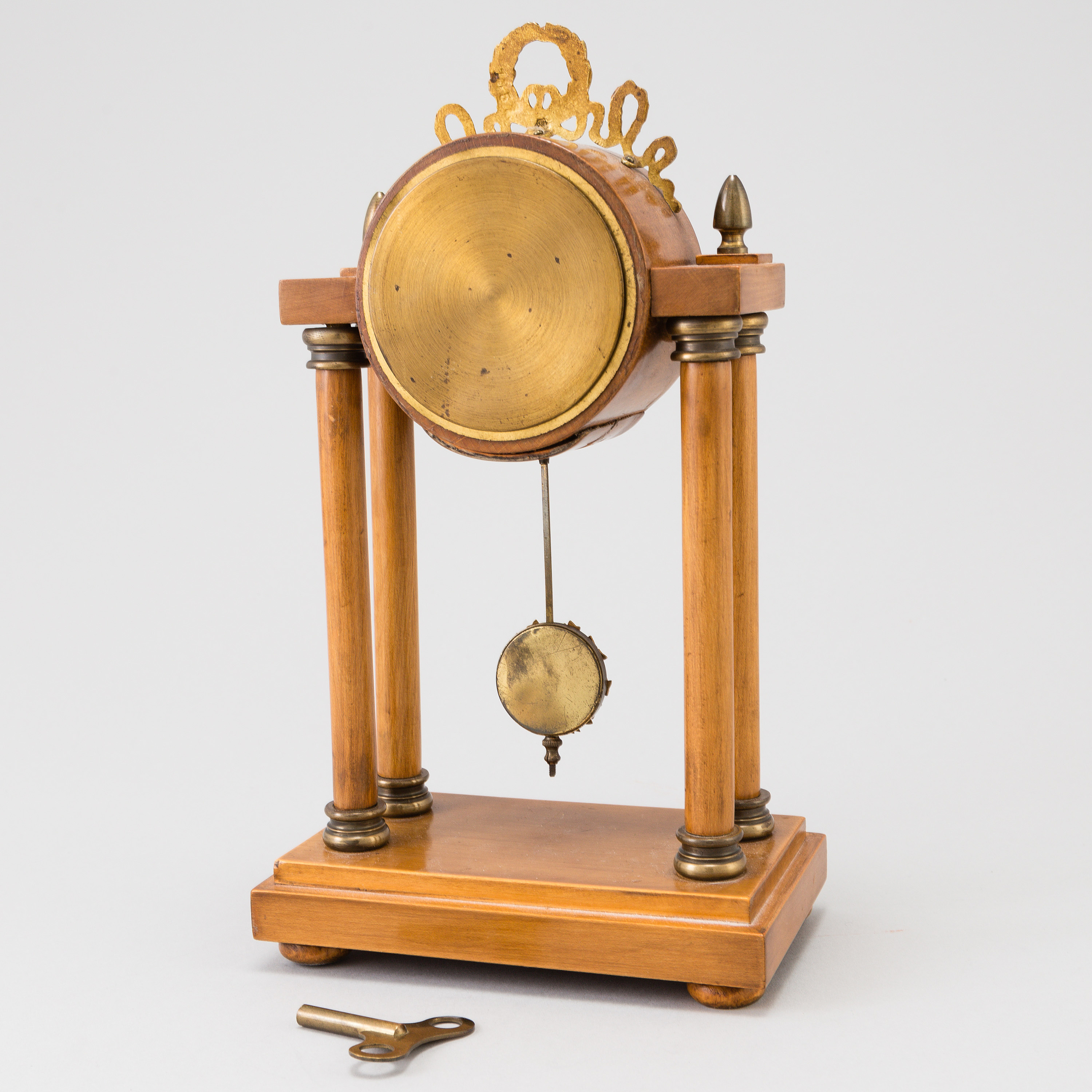 PENDULUM CLOCK, Empire style, early 1900s. - Bukowskis