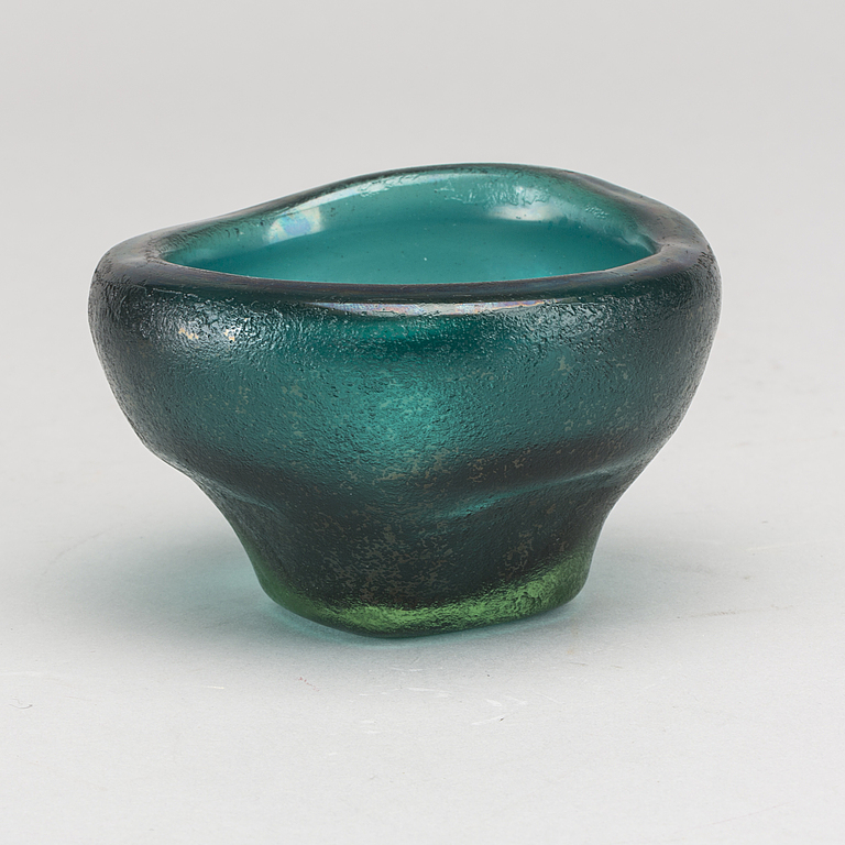 CARLO SCARPA, glass bowl. Etch marked Venini Murano. Italy. - Bukowskis
