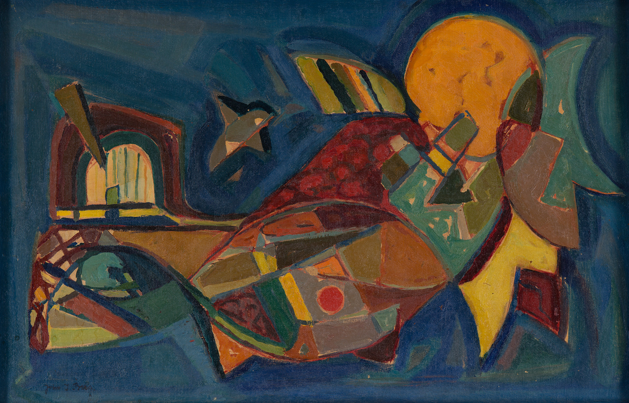 JOHN IVAR BERG, oil on panel, signed. - Bukowskis