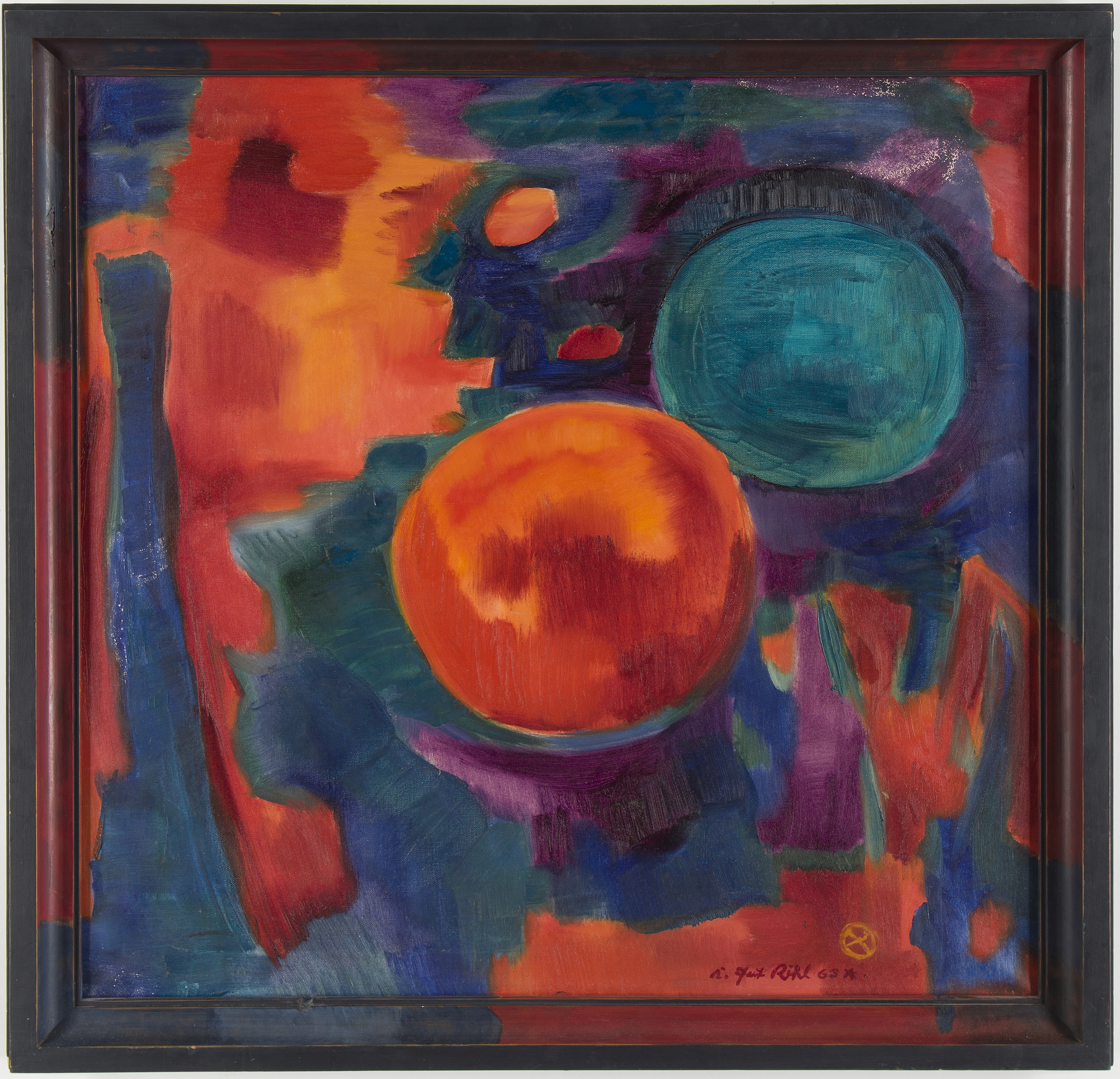 KARL PETER RÖHL, oil on canvas, signed and dated -63. - Bukowskis