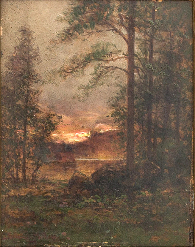 SEVERIN NILSON, oil on panel, signed, - Bukowskis