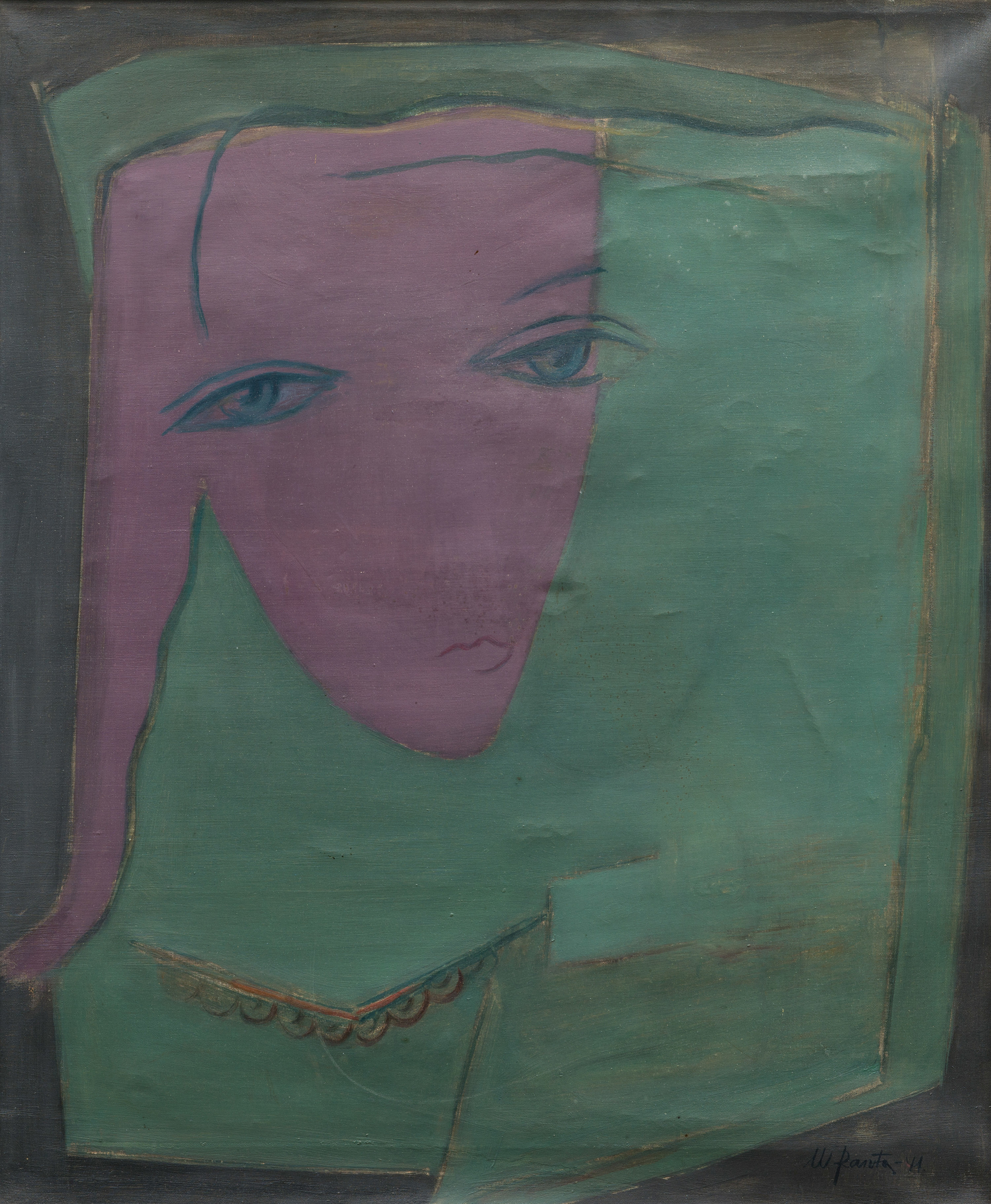 VILJO RANTA, oil on canvas, signed and dated -41. - Bukowskis