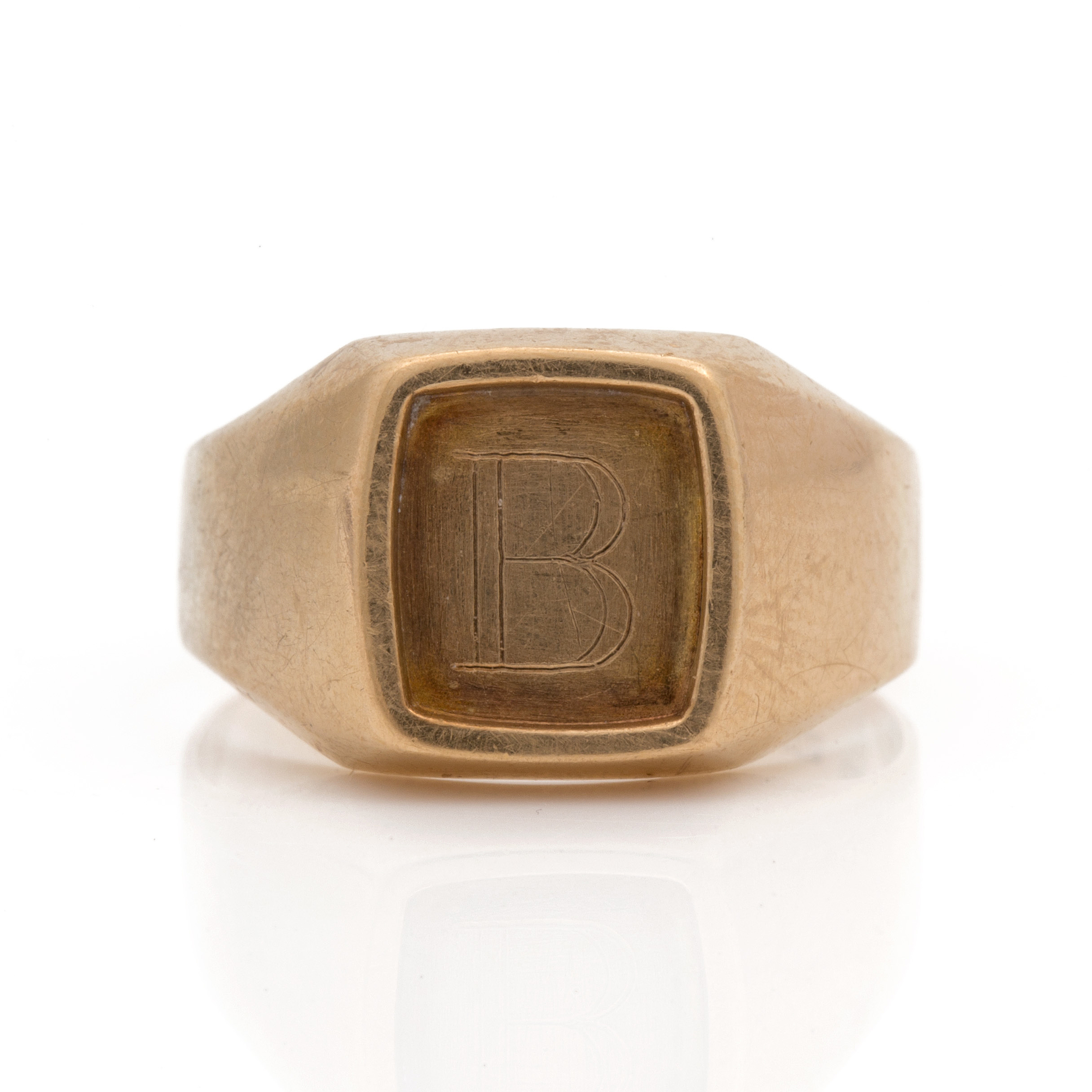 KLACKRING, 18K guld. - Bukowskis