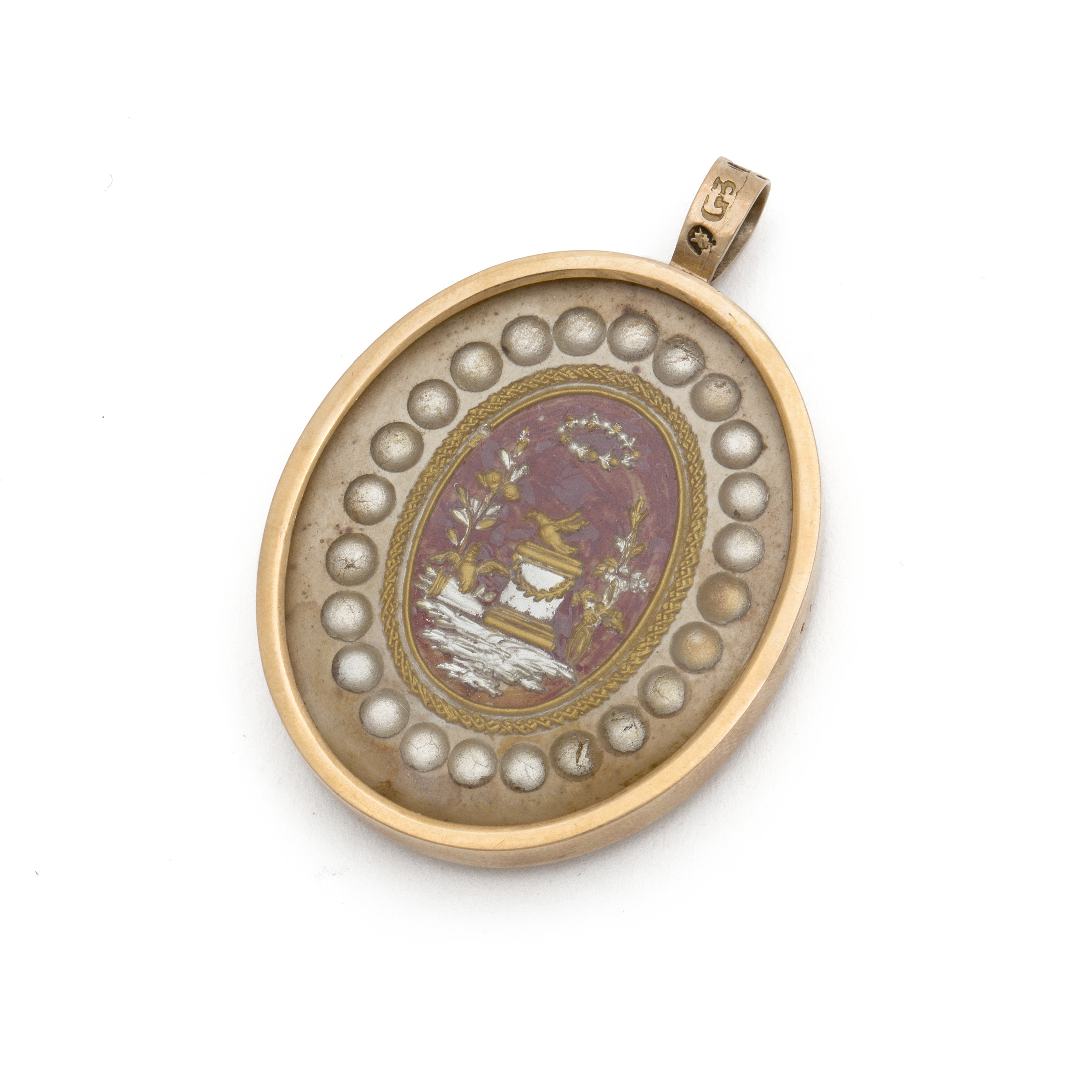 A commemorative locket. - Bukowskis