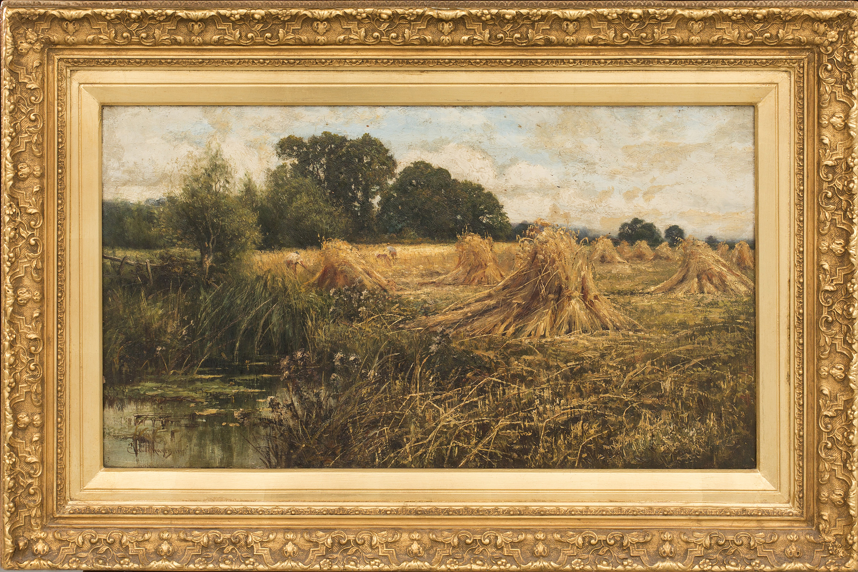 CLAUDE HAYES, oil on canvas signed and dated. - Bukowskis