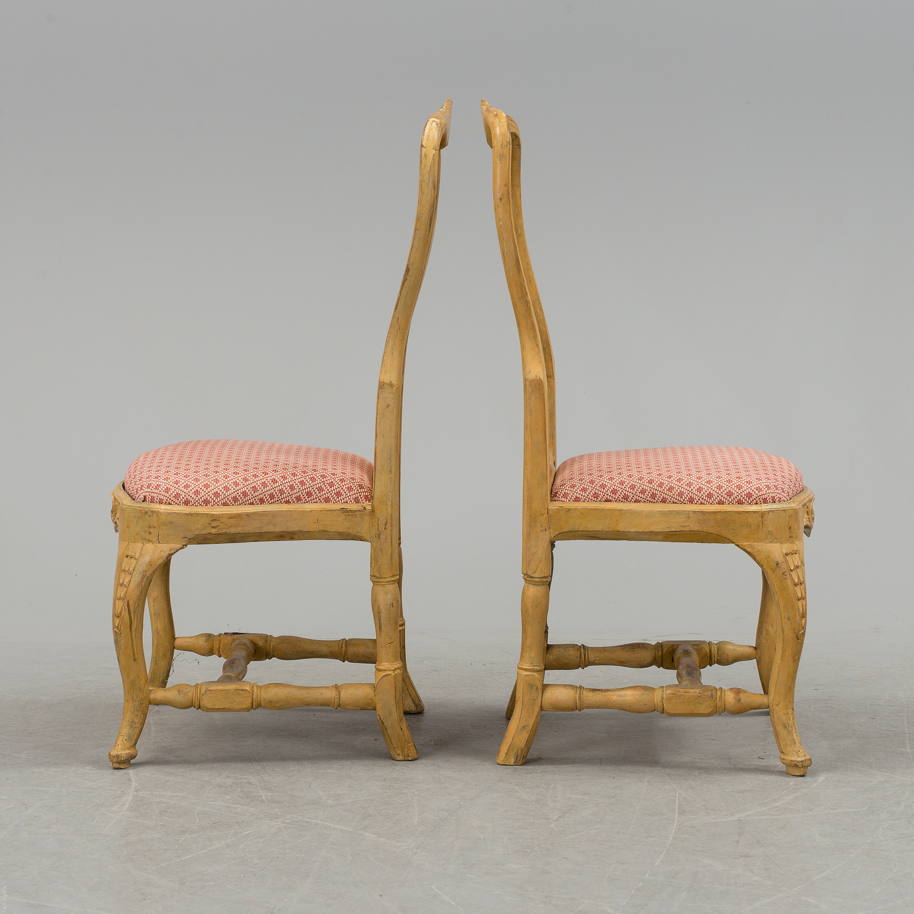 6 rococo chairs from the 18th century. - Bukowskis