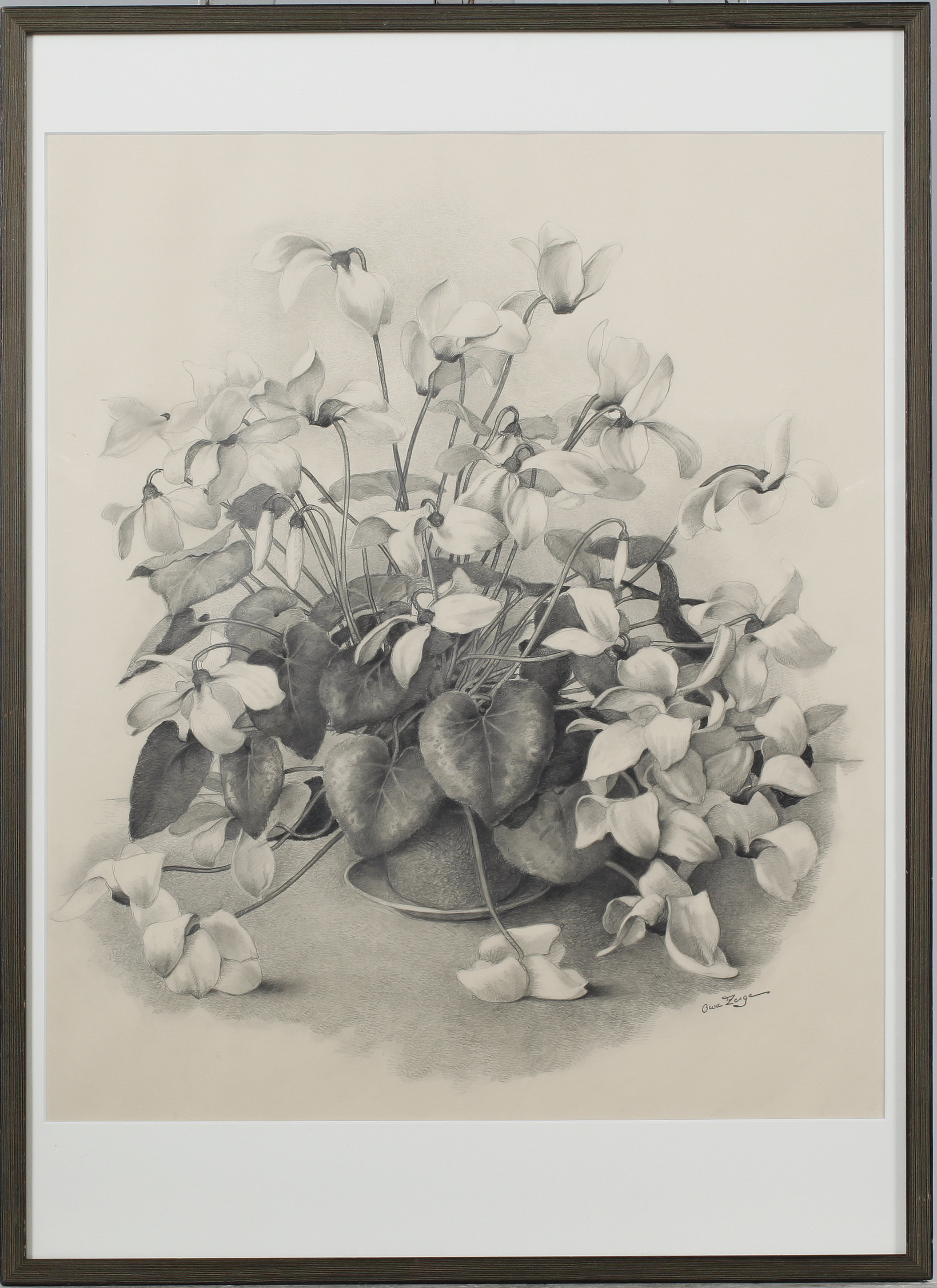 OWE ZERGE, pencil, signed. - Bukowskis OWE ZERGE, pencil, signed. - Bukowskis