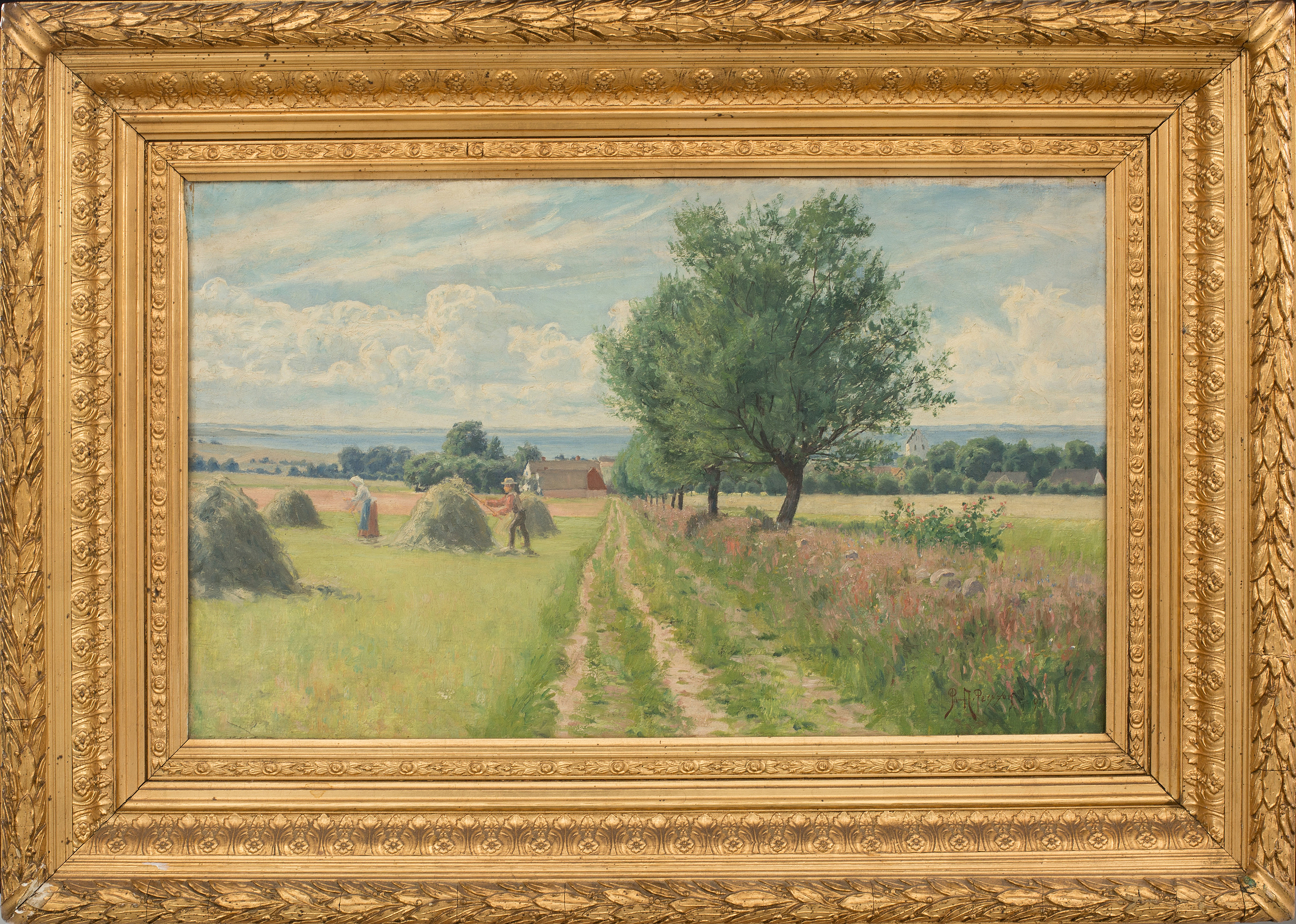 PETER ADOLF PERSSON, oil on canvas signed and dated. - Bukowskis