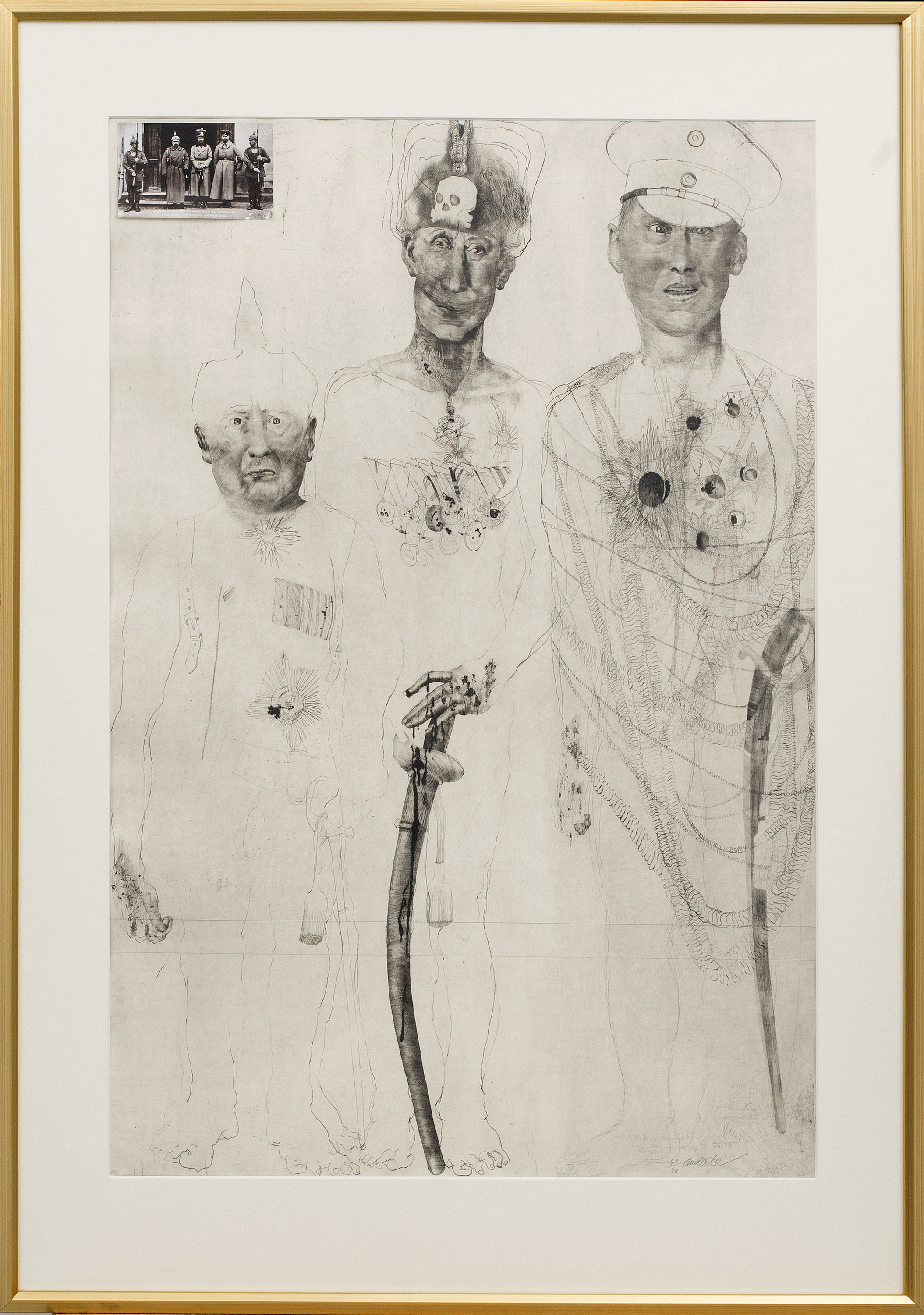 JIRI ANDERLE, etchingn, signed and numbered 41/70. - Bukowskis