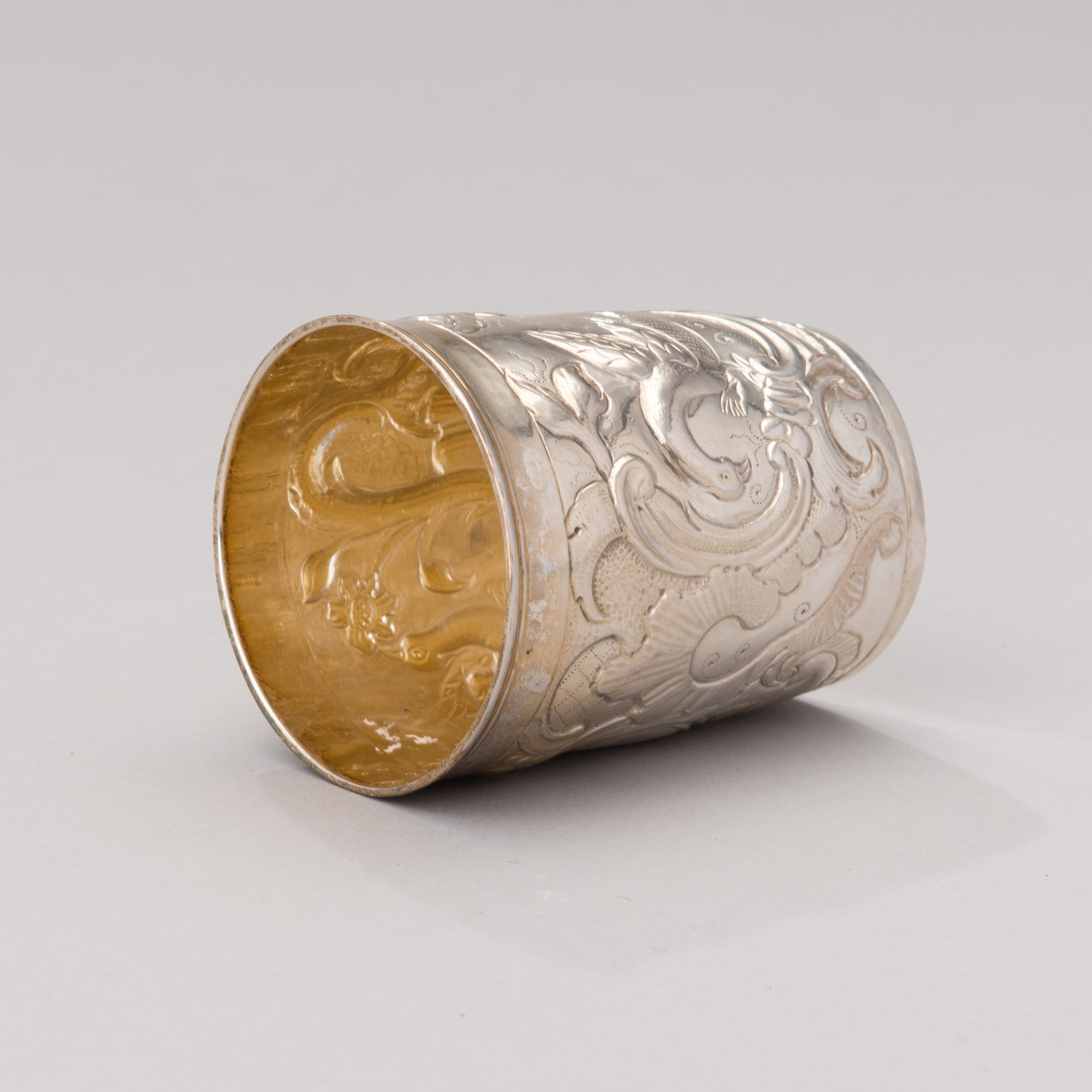 A RUSSIAN SILVER BEAKER, Moscow 1767, Feodor Petrov. - Bukowskis