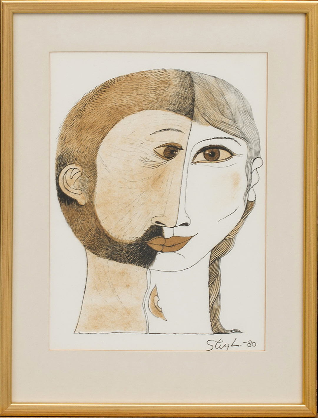 STIG LINDBERG, lithograph in colours. - Bukowskis