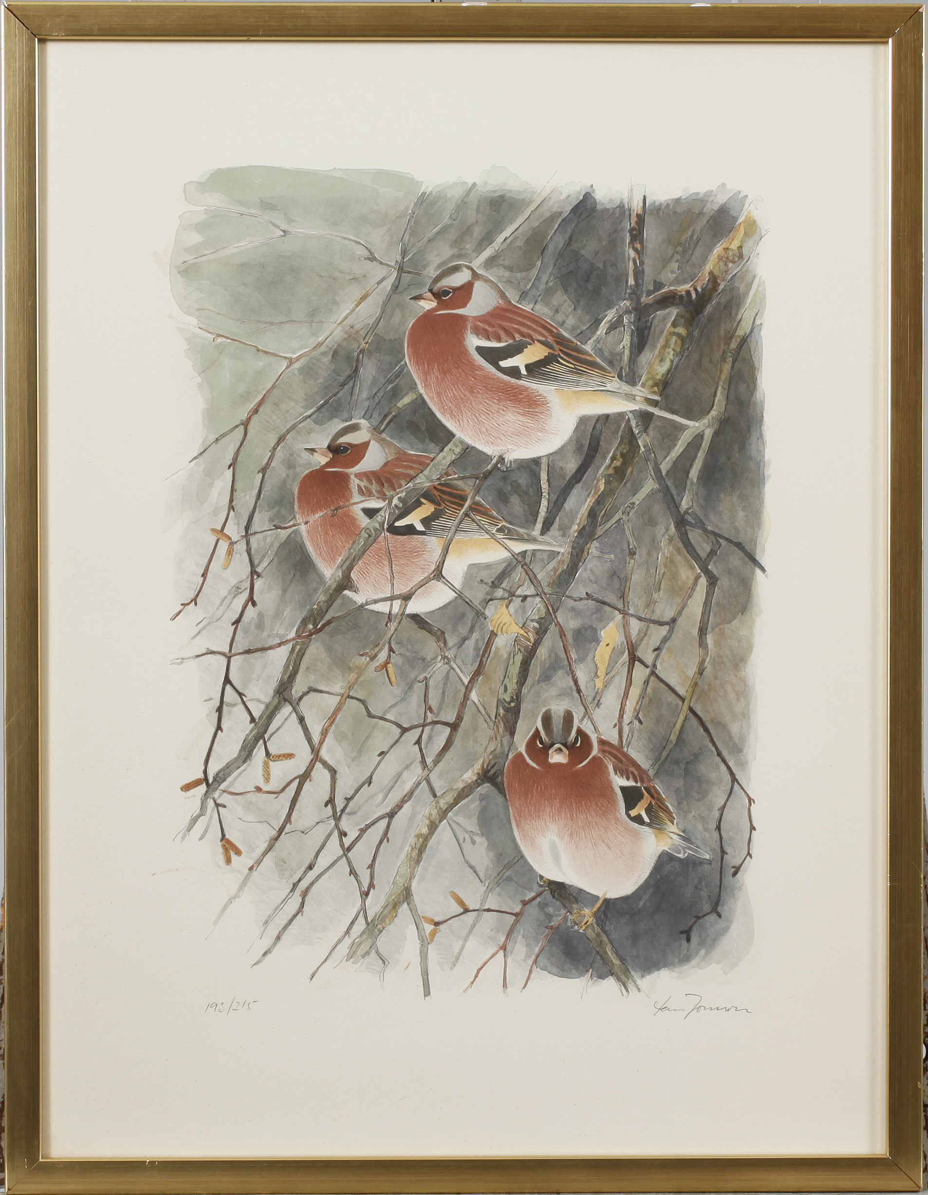 LARS JONSSON, color lithography, signed and numbered 193/215. - Bukowskis