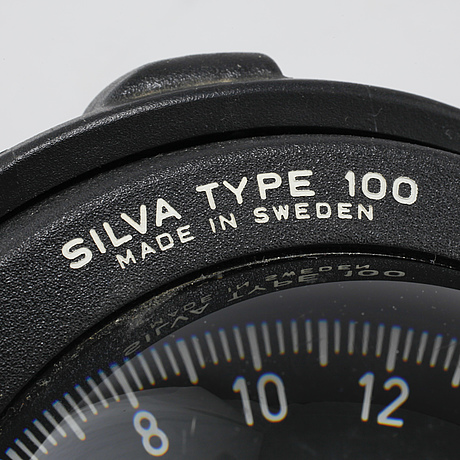 A ship compass by Silva, "Type 100", Sweden, 20th century. - Bukowskis