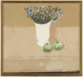 ANDERS LINDGREN, oil on board. Signed and dated 79. - Bukowskis