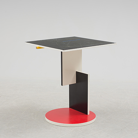 GERRIT RIETVELD, table, Schroeder 1, Cassina. - Bukowskis