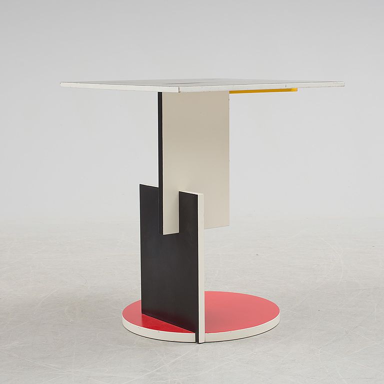 GERRIT RIETVELD, table, Schroeder 1, Cassina. - Bukowskis