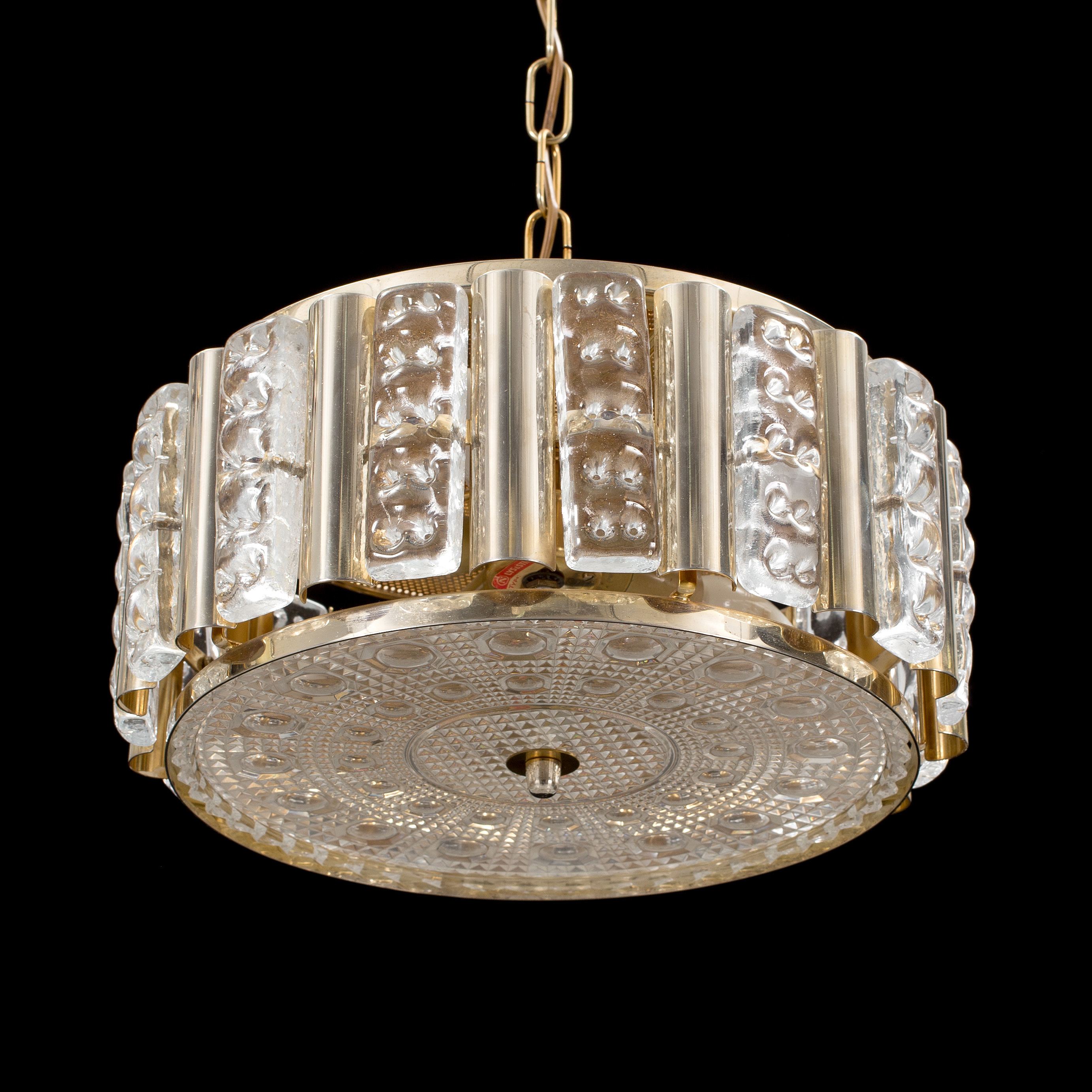 A ceiling light from Lys & Stil, 1960's/70's. - Bukowskis