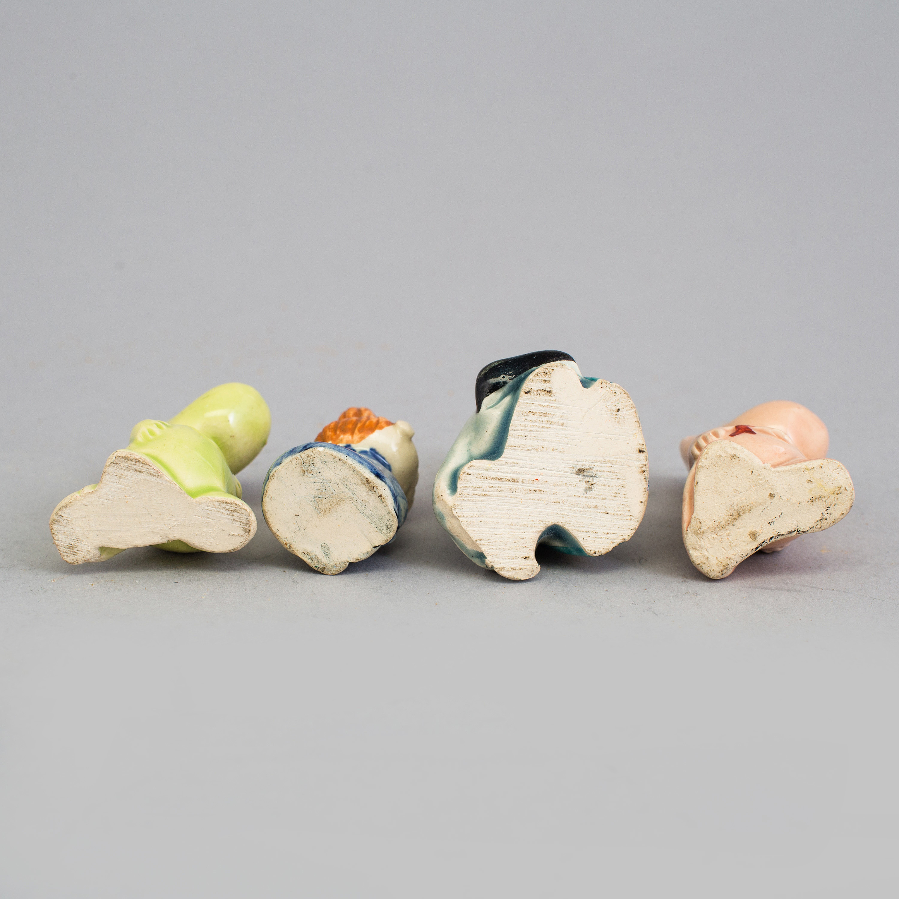 SIGNE HAMMARSTEN-JANSSON, muminfigurer 8 st, keramik, Arabia 1950-tal ...