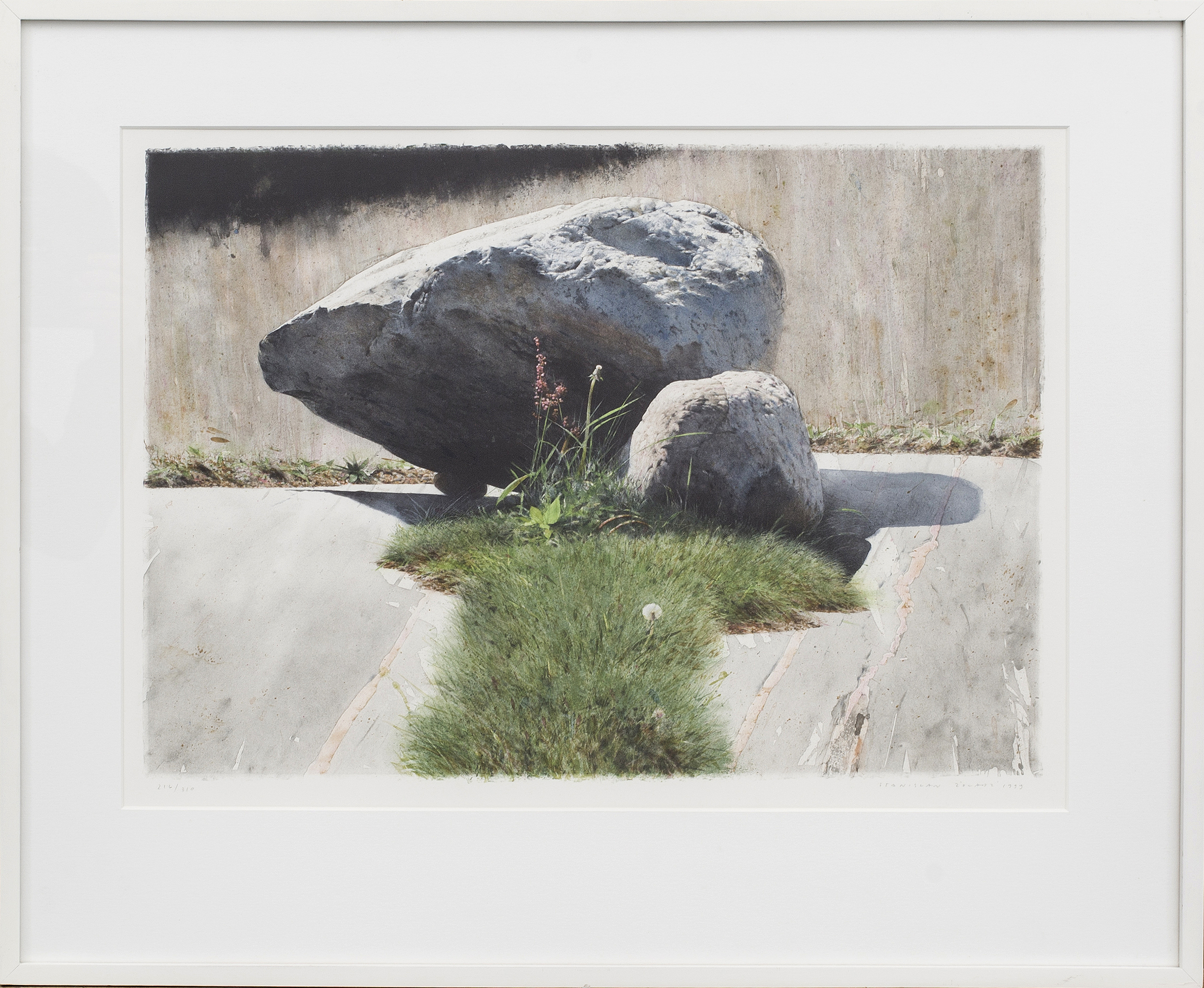 STANISLAW ZOLADZ, lithograph, signed and dated 1999. - Bukowskis