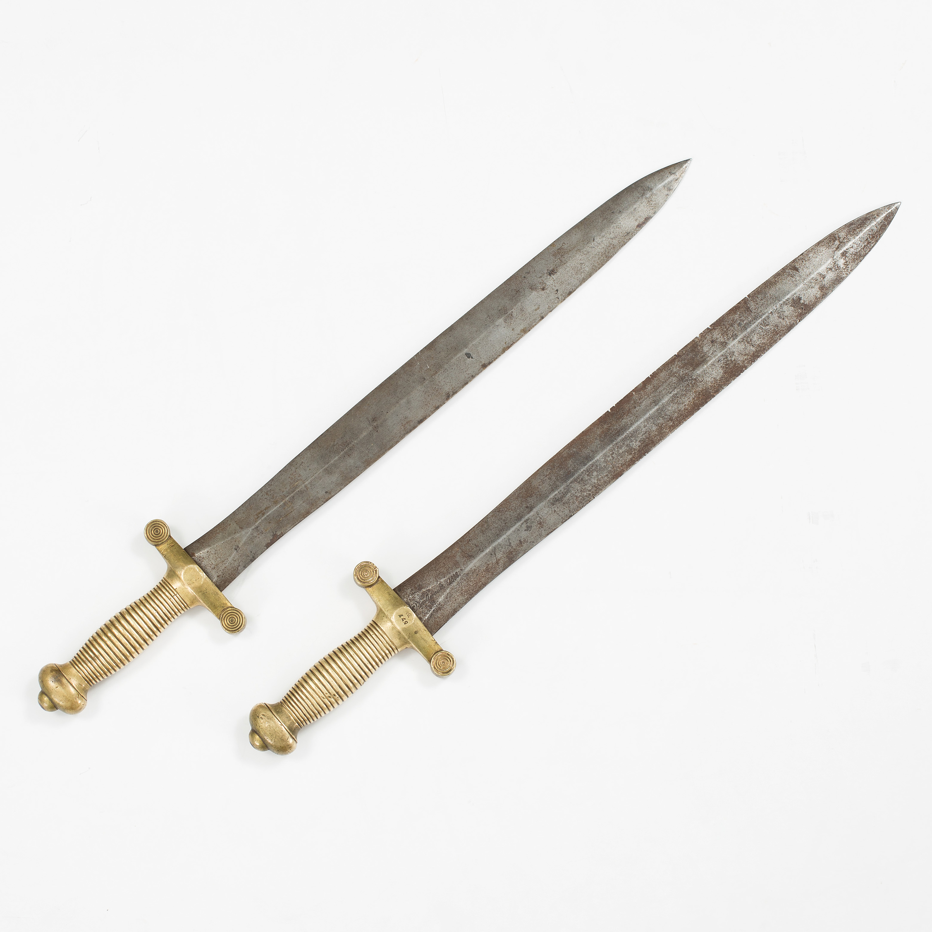 A pair of French military daggers from the first half of the 19th ...