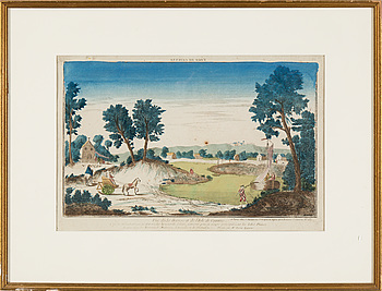 AN ENGRAVING, late 1700s/ early 1800s. - Bukowskis