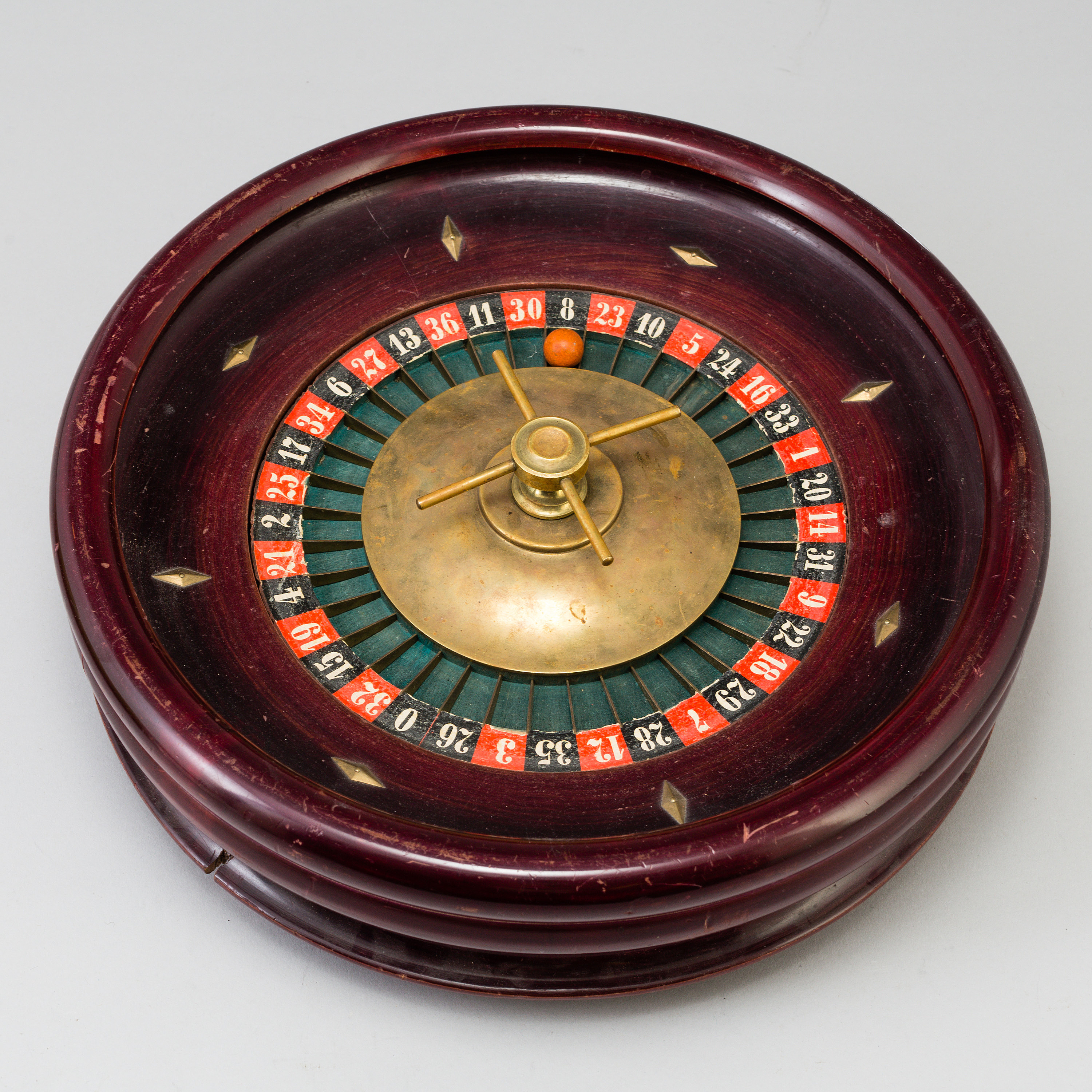 A Roulette wheel, 20th century. - Bukowskis