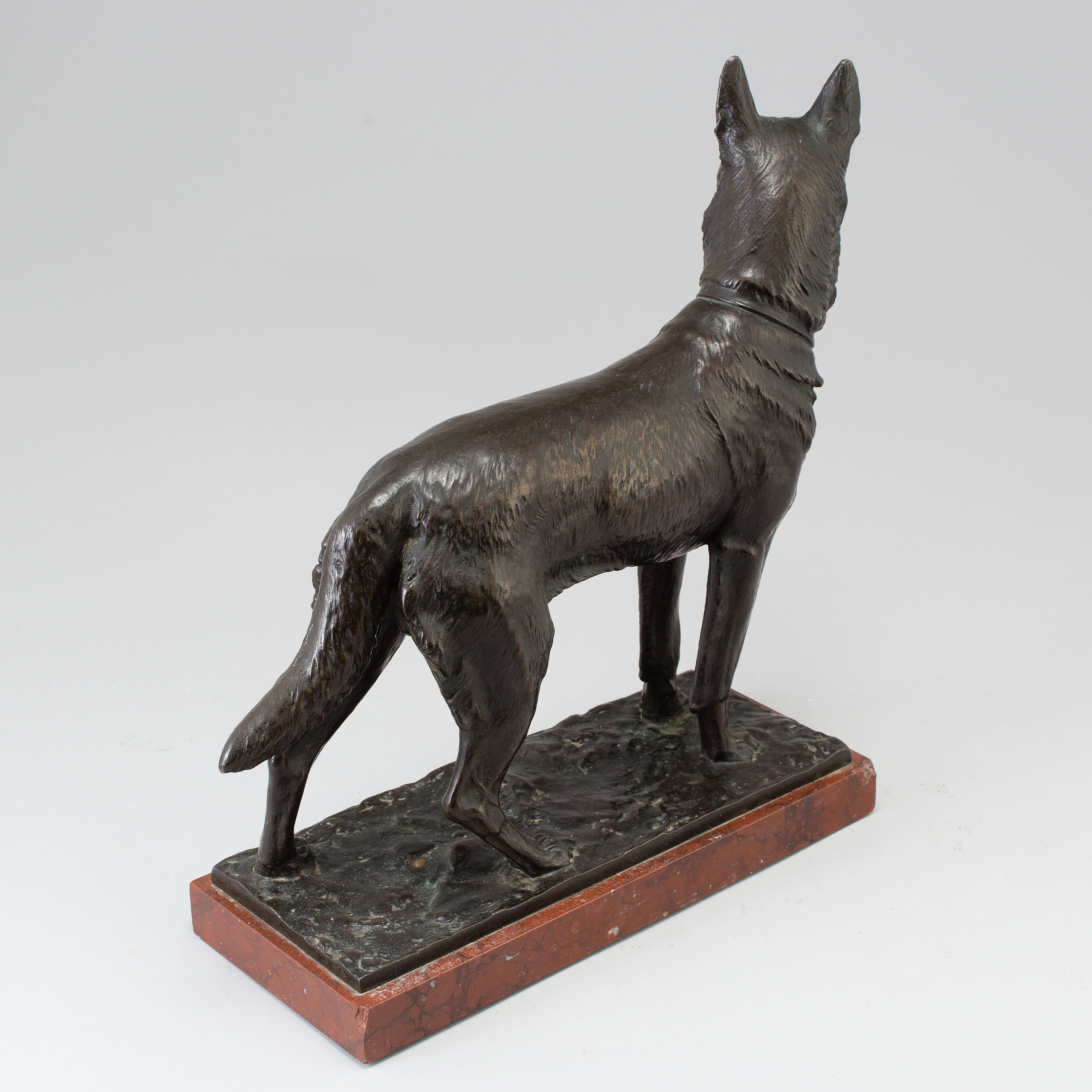 SKULPTUR, brons, Fritz Diller 1875-1945. - Bukowskis