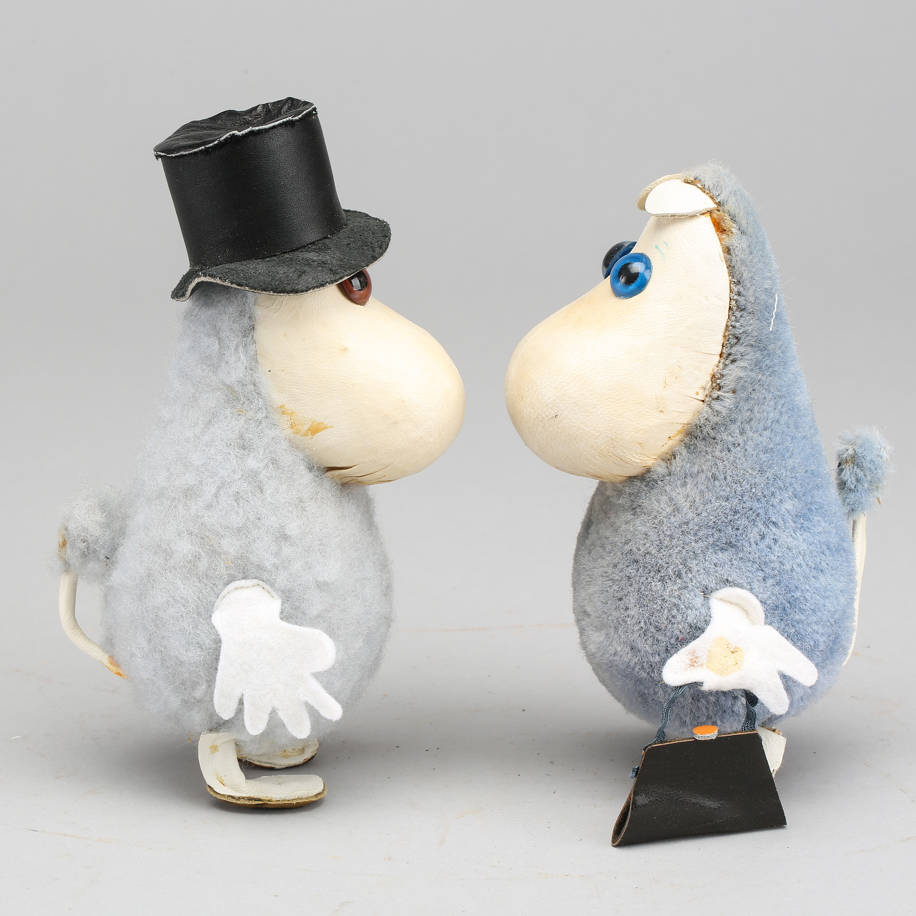 Atelier Fauni Moomin figures, 1960/70's. - Bukowskis