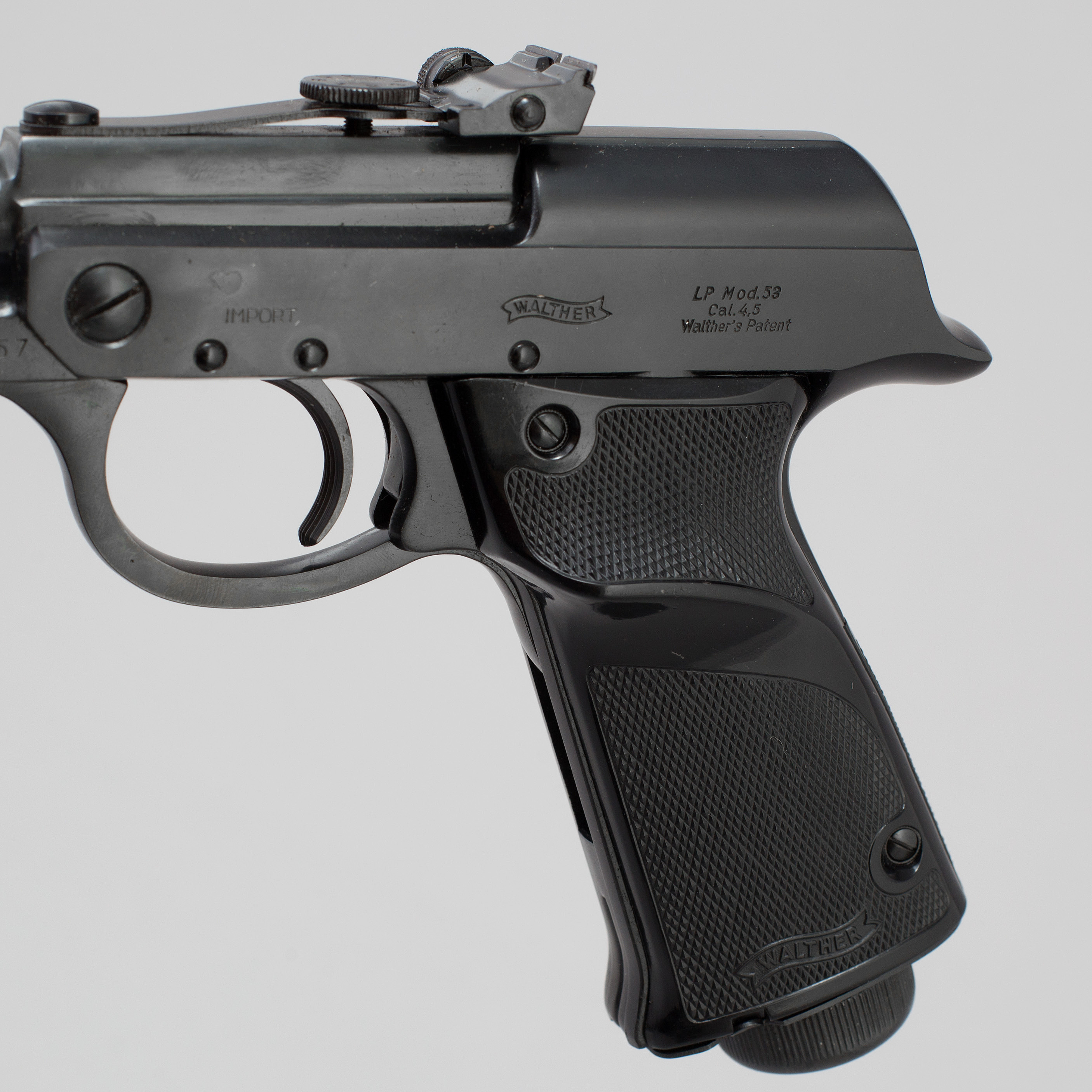 LUFTPISTOL, Walther LP 53, Tyskland. I produktion 1953-1976. - Bukowskis