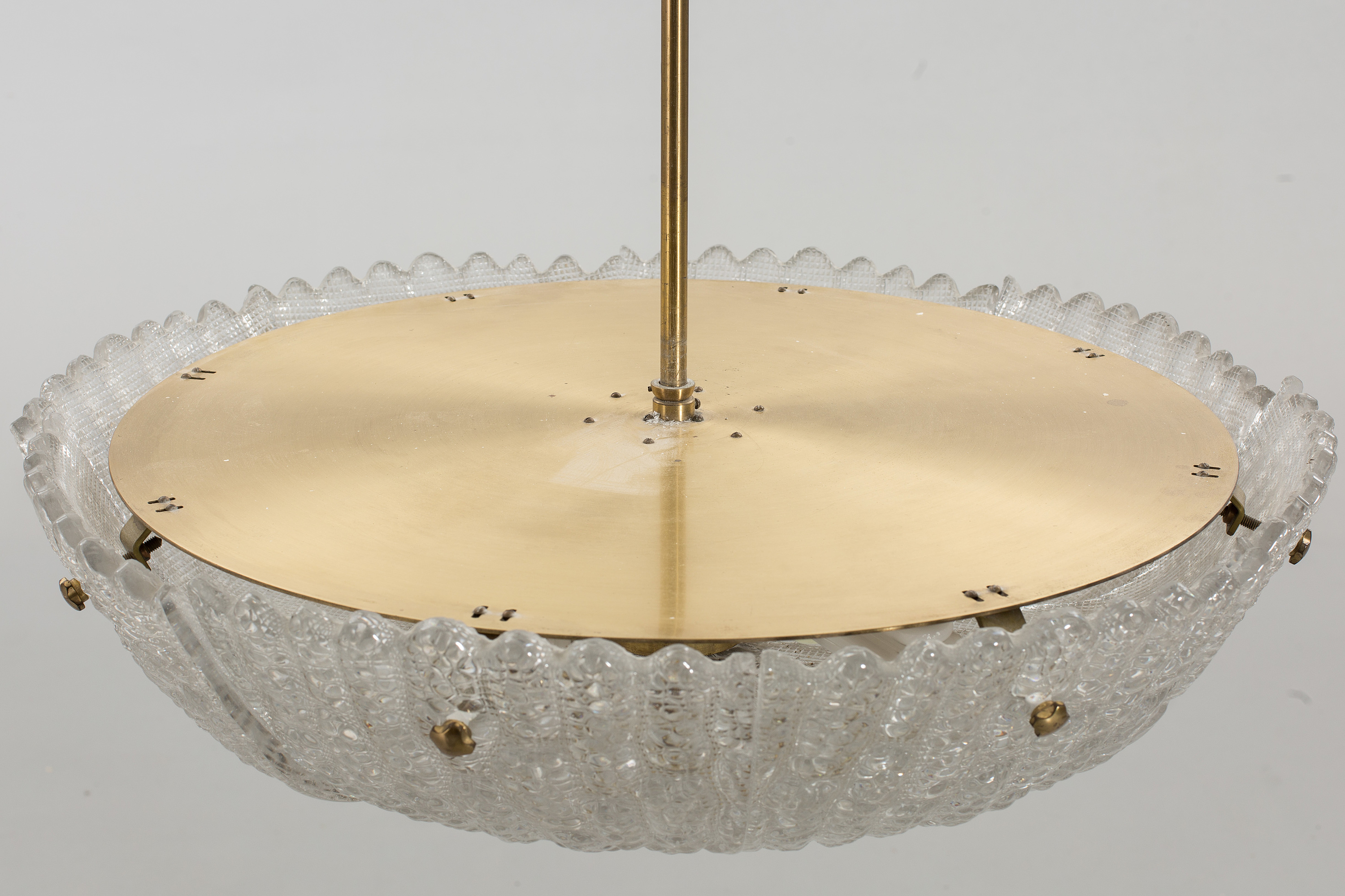 TAKLAMPA, Carl Fagerlund, Orrefors. - Bukowskis