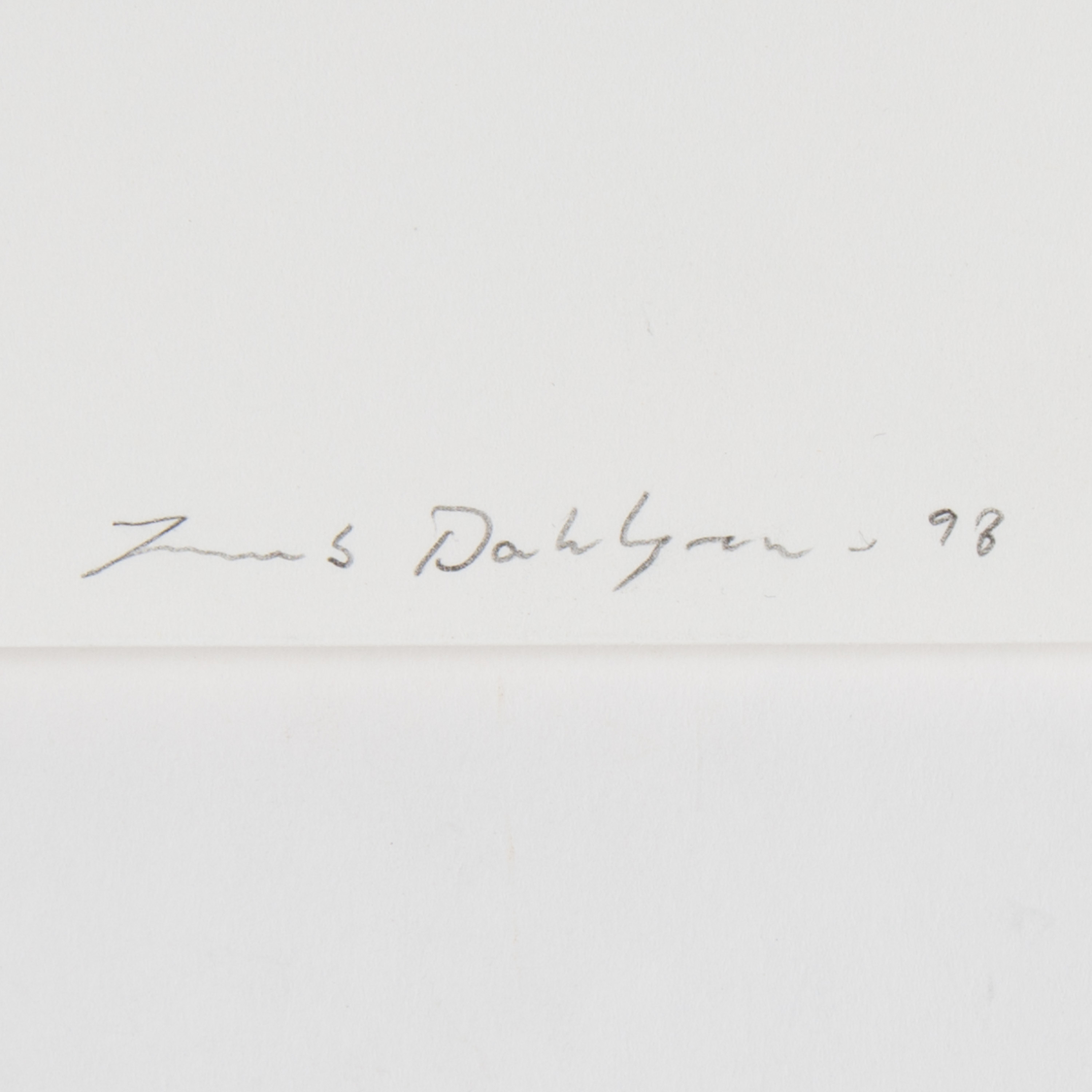 JACOB DAHLGREN, silc screen, signed and numbered, 164/320. -98. - Bukowskis