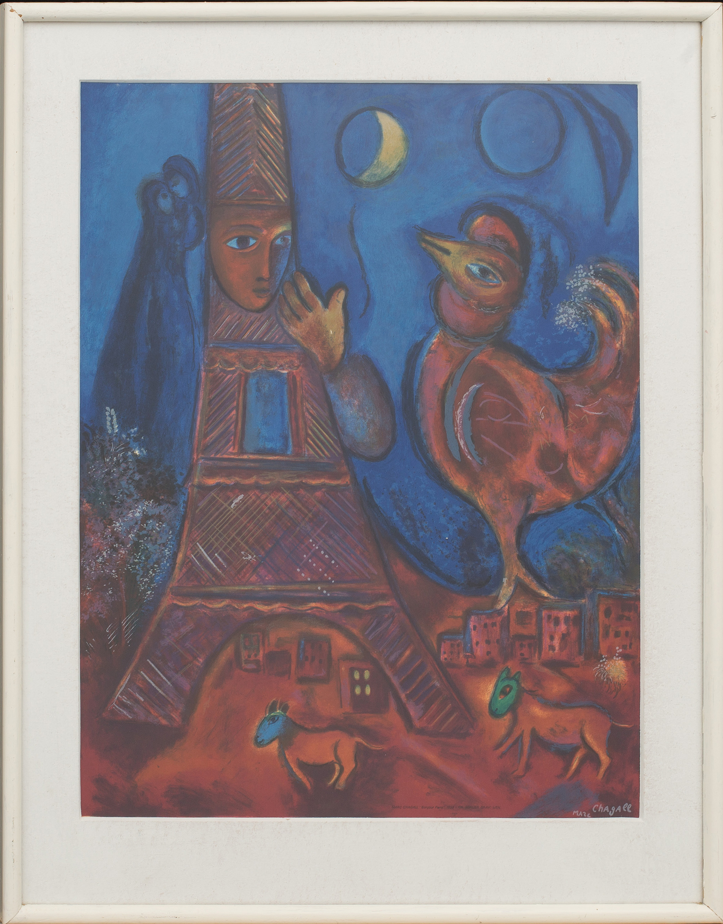 Marc Chagall After Poster Bukowskis