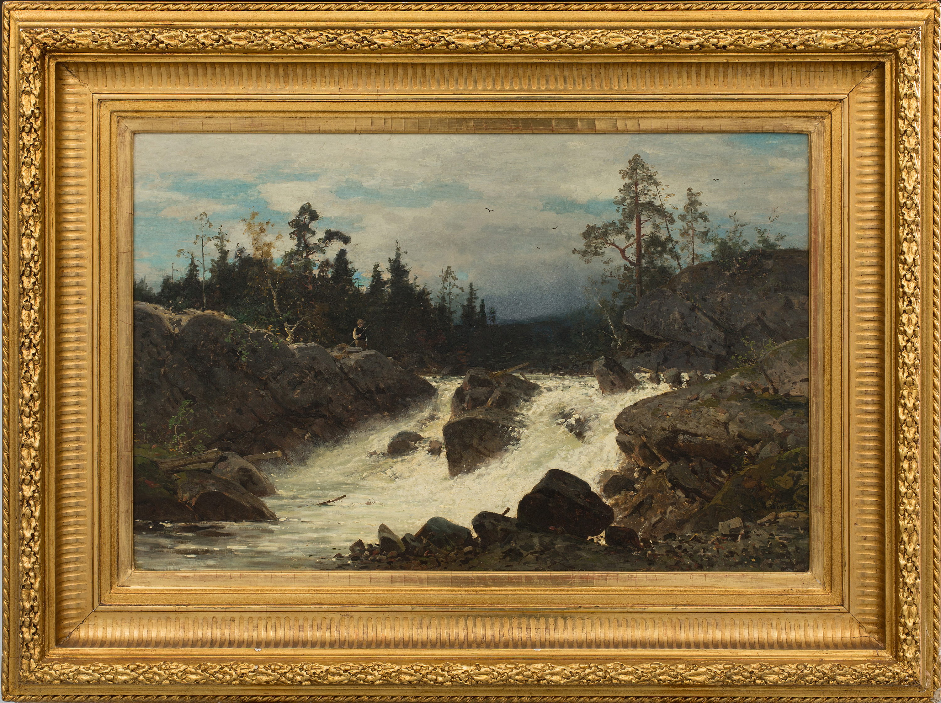 AXEL NORDGREN, olja på duk, signerad. - Bukowskis