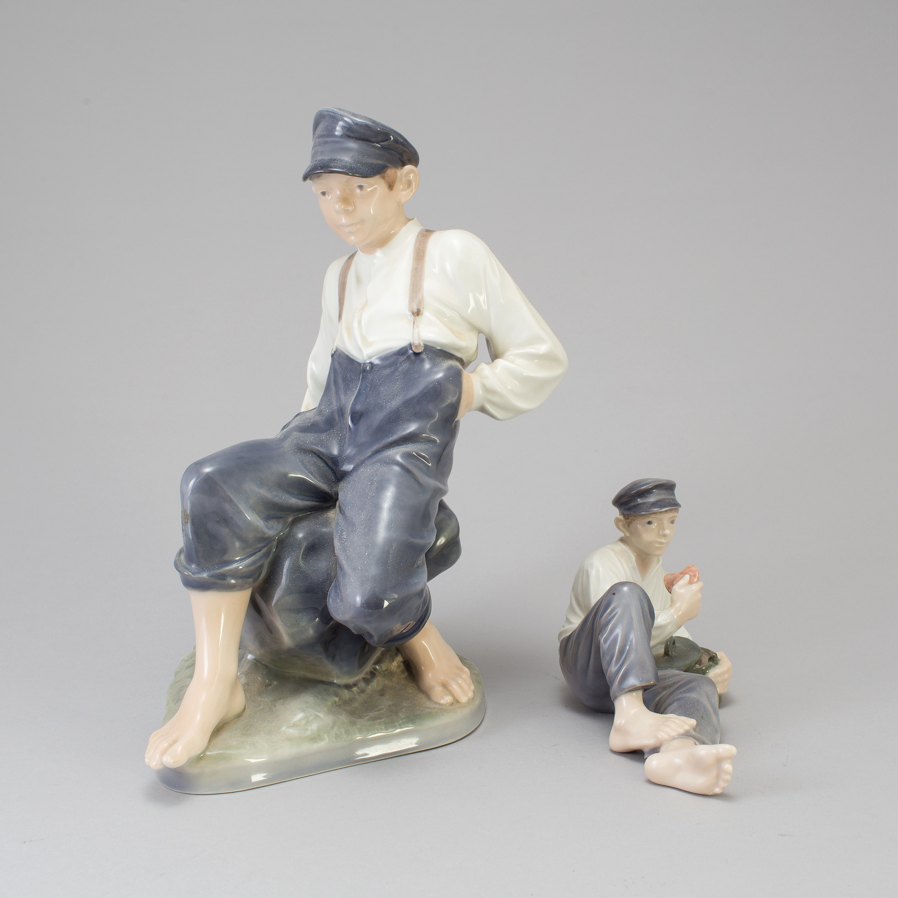 ROYAL COPENHAGEN, figuriner, 2 st, porslin. - Bukowskis