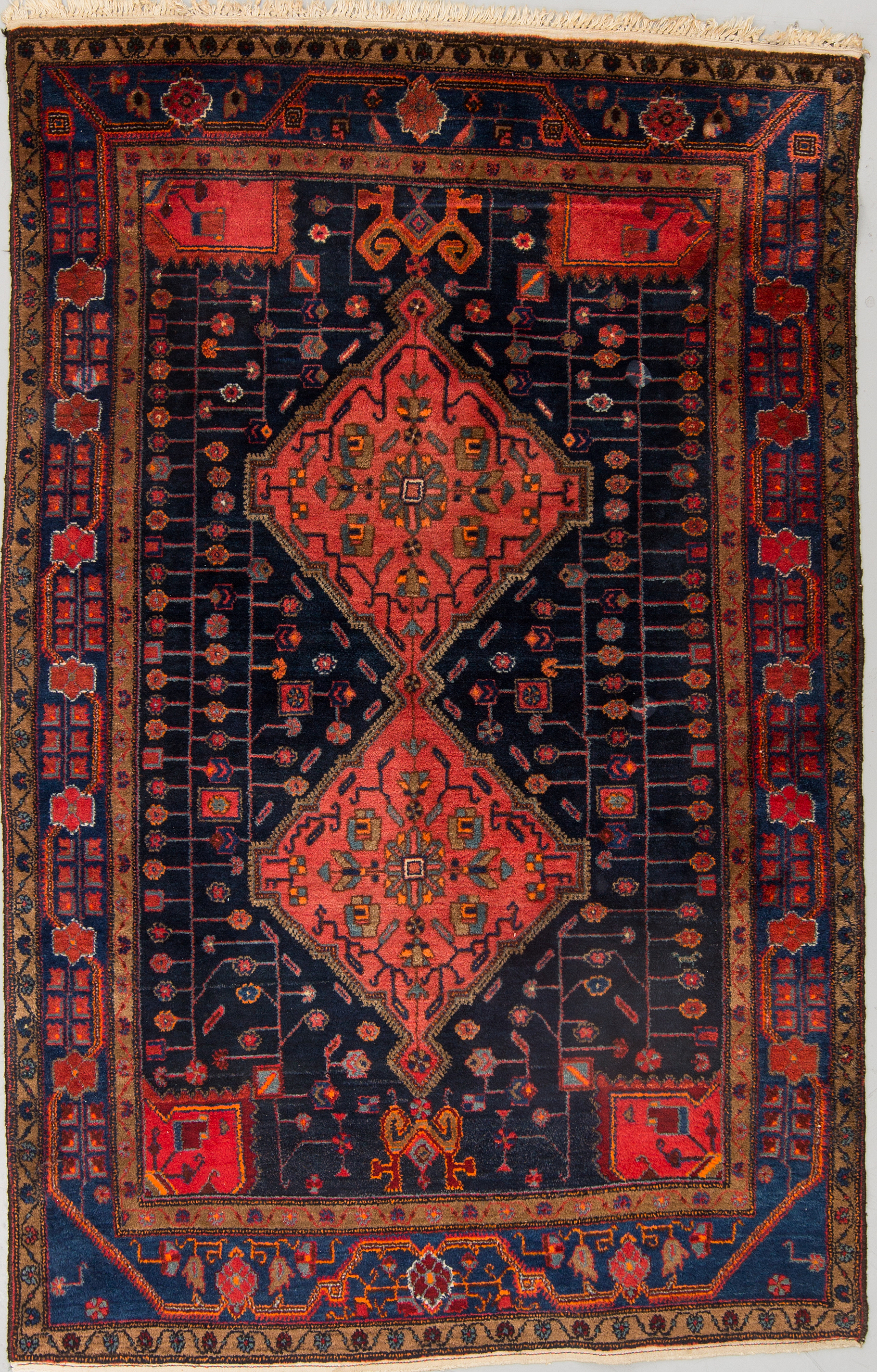 A kurdish rug, 239 x 157 cm. - Bukowskis