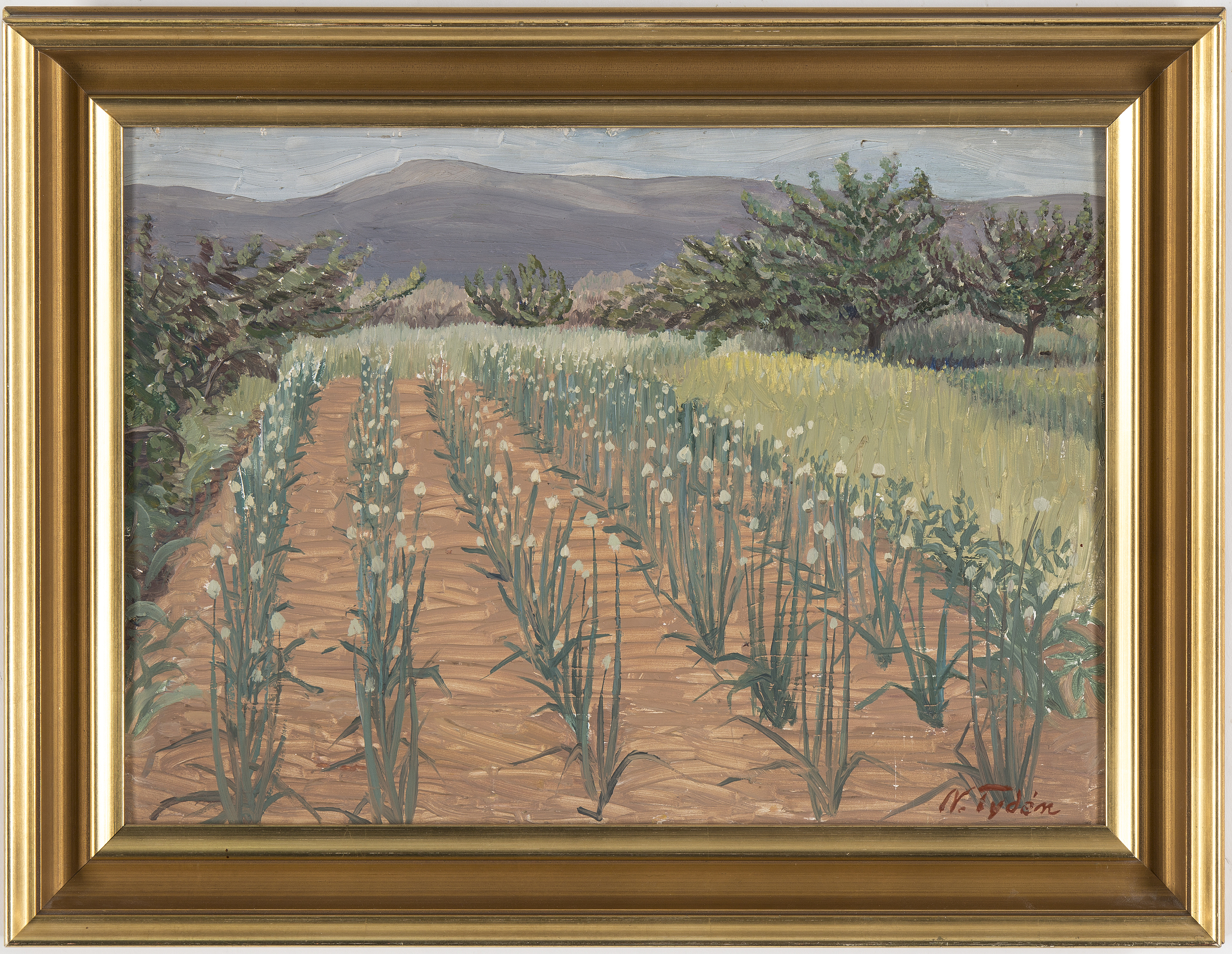 NILS TYDÉN, oil on panel, signed. - Bukowskis