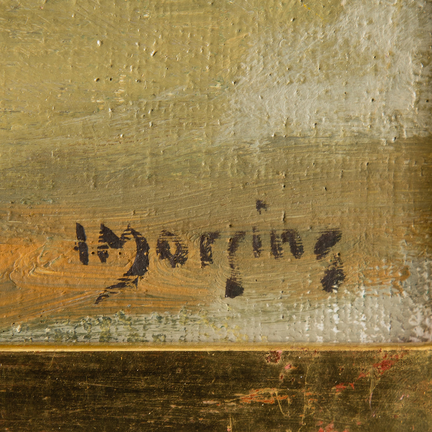 IVAR MORSING, oil on canvas, signed. - Bukowskis