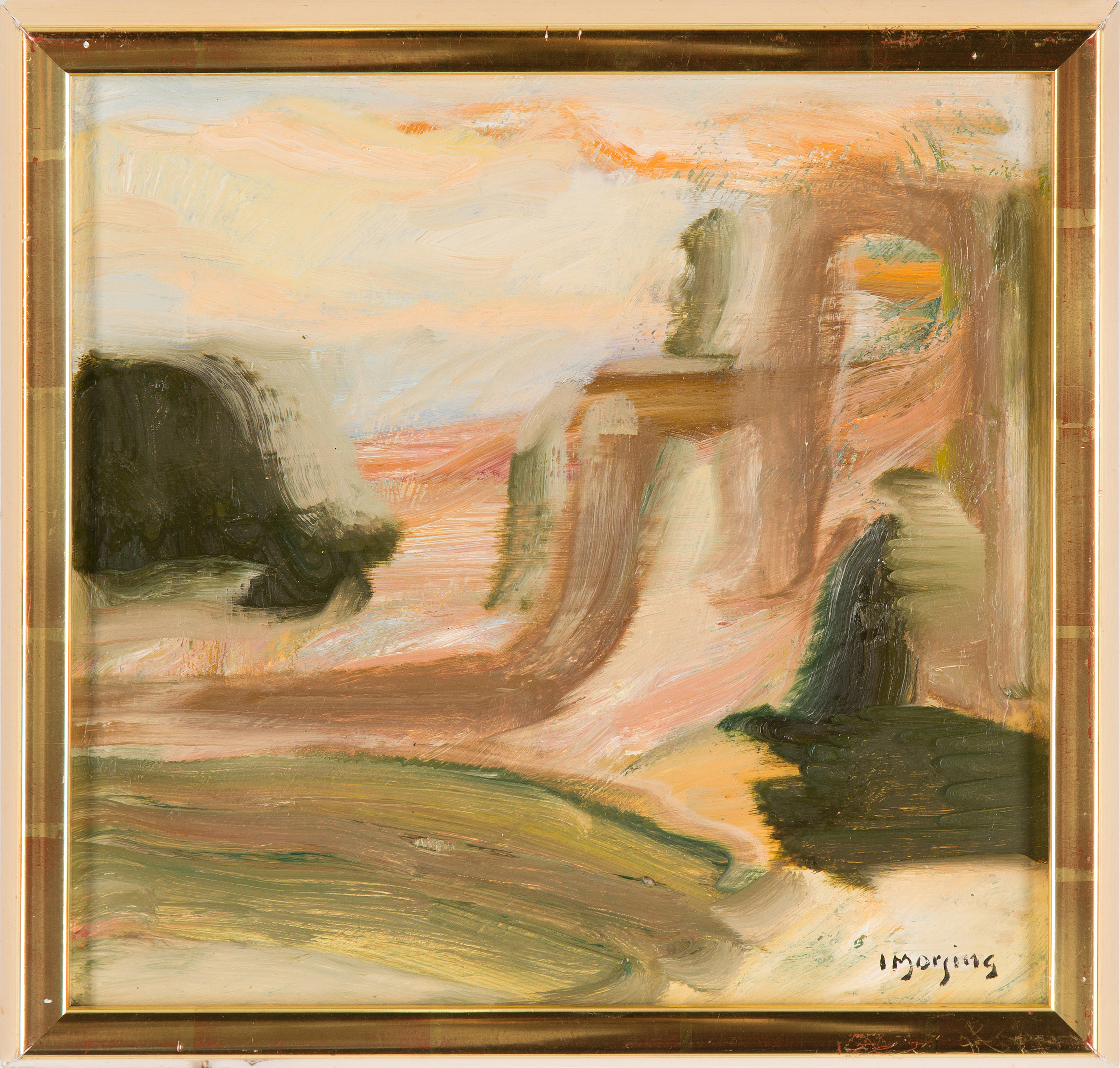 IVAR MORSING, oil on board, signed. - Bukowskis