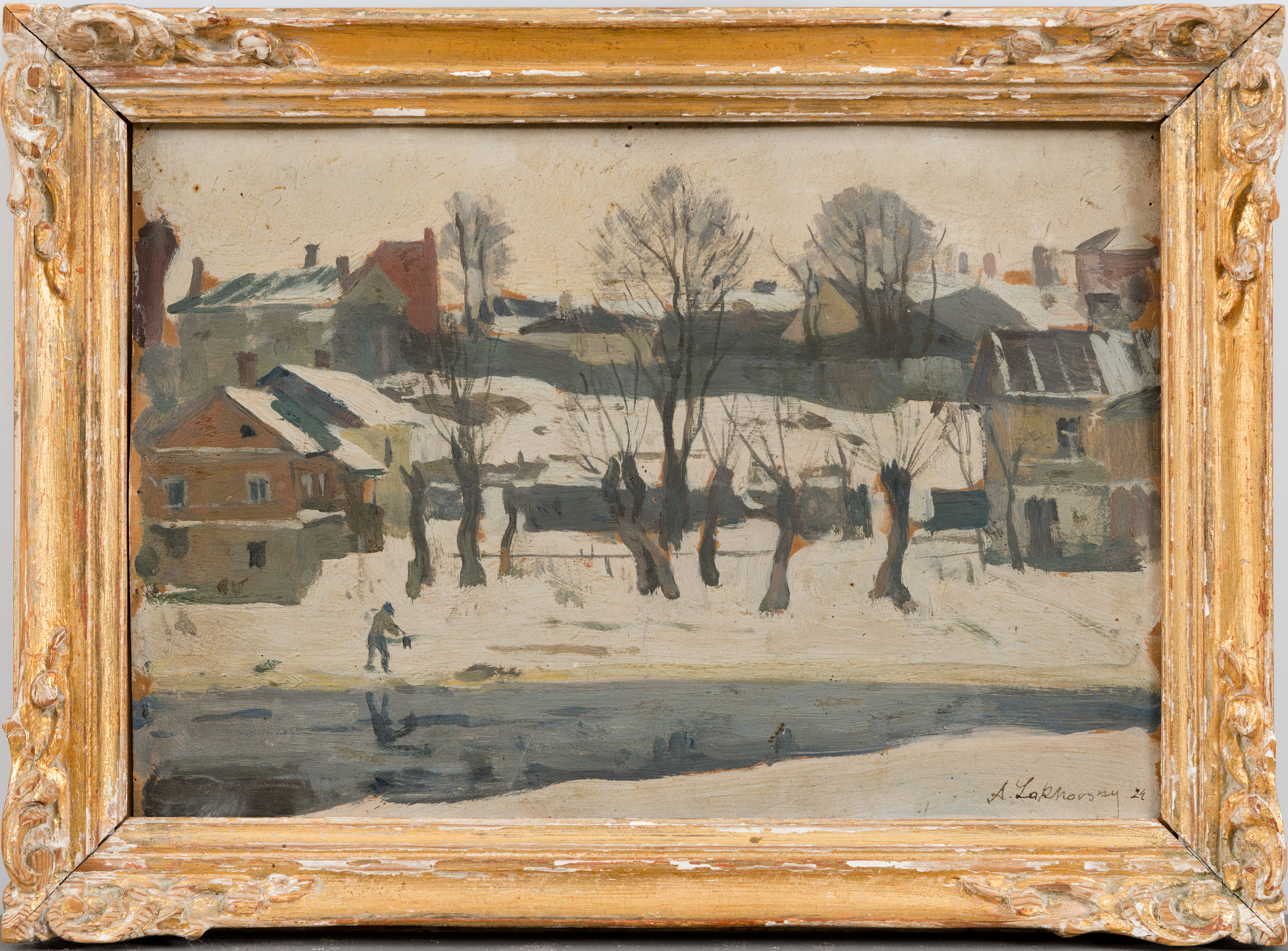 ARNOLD LAKHOVSKY, TALVIKUVA. - Bukowskis