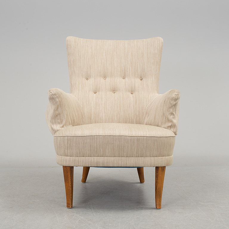CARL MALMSTEN, fåtölj, AB O.H. Sjögren, Tranås. - Bukowskis
