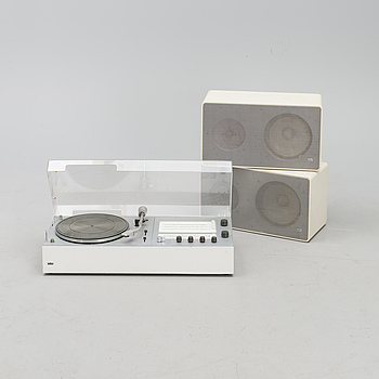 BRAUN Audio 250 Ch HIFI SYSTEM WITH TWO L 600 LOUDSPEAKERS, 1968/69 ...