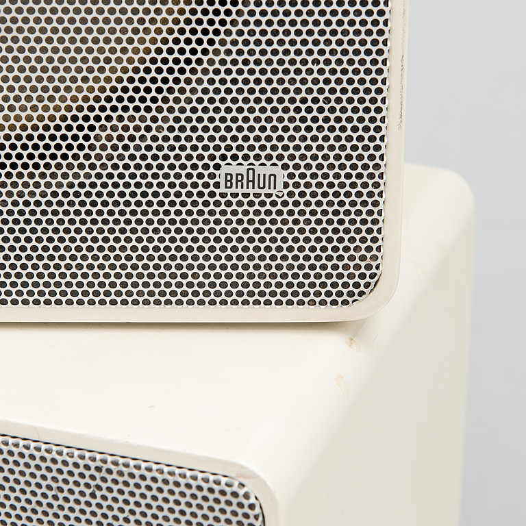 BRAUN Audio 250 Ch HIFI SYSTEM WITH TWO L 600 LOUDSPEAKERS, 1968/69 ...