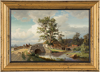 GUSTAF RYDBERG, oil on canvas, signed. - Bukowskis