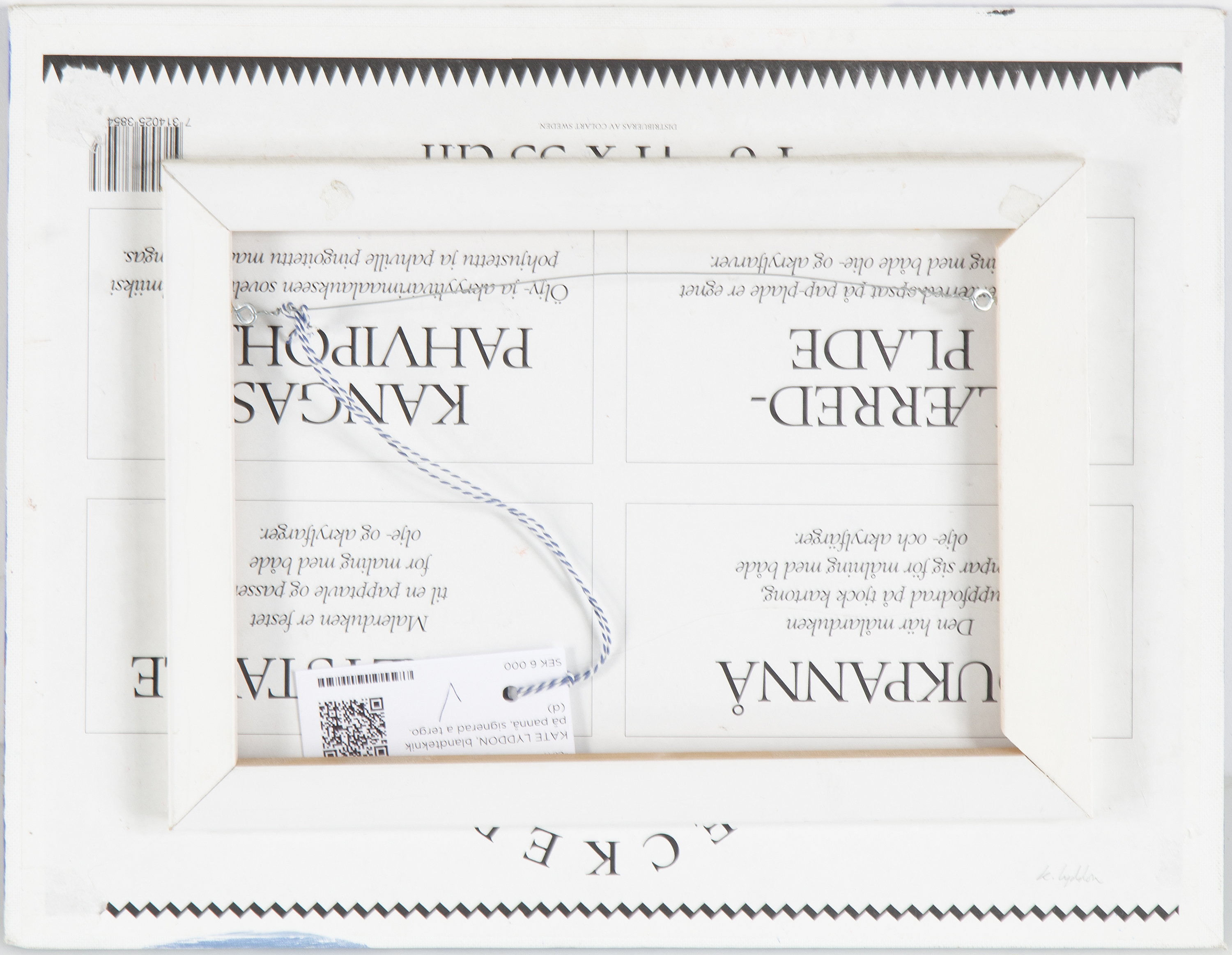 KATE LYDDON, mixed media, signed verso. - Bukowskis