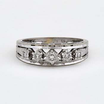 A single cut diamond ring. - Bukowskis